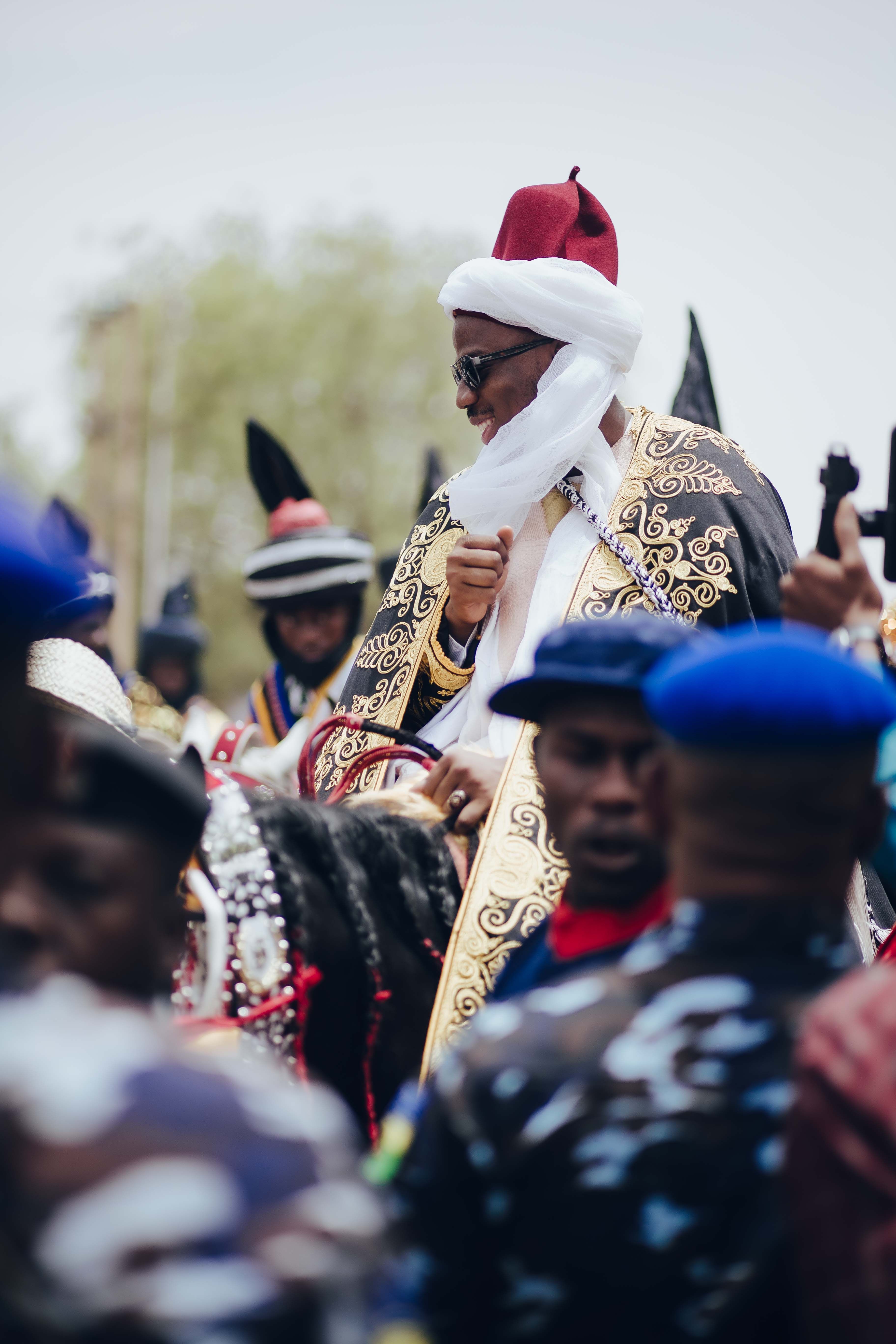 Traditional Nigerian Cultural Celebration Parade · Free Stock Photo