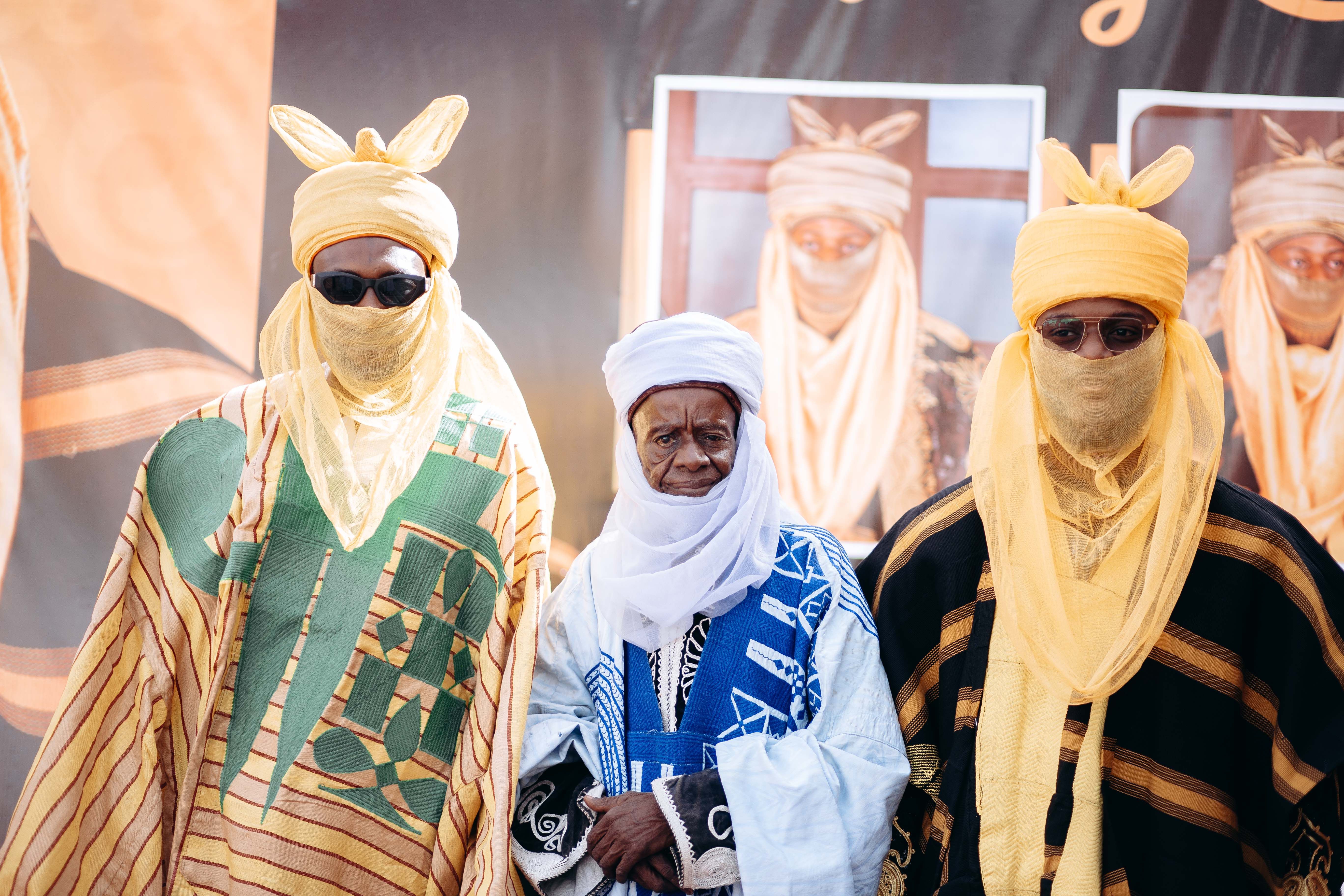 Nigerian Traditional Attire Ceremony Portrait · Free Stock Photo