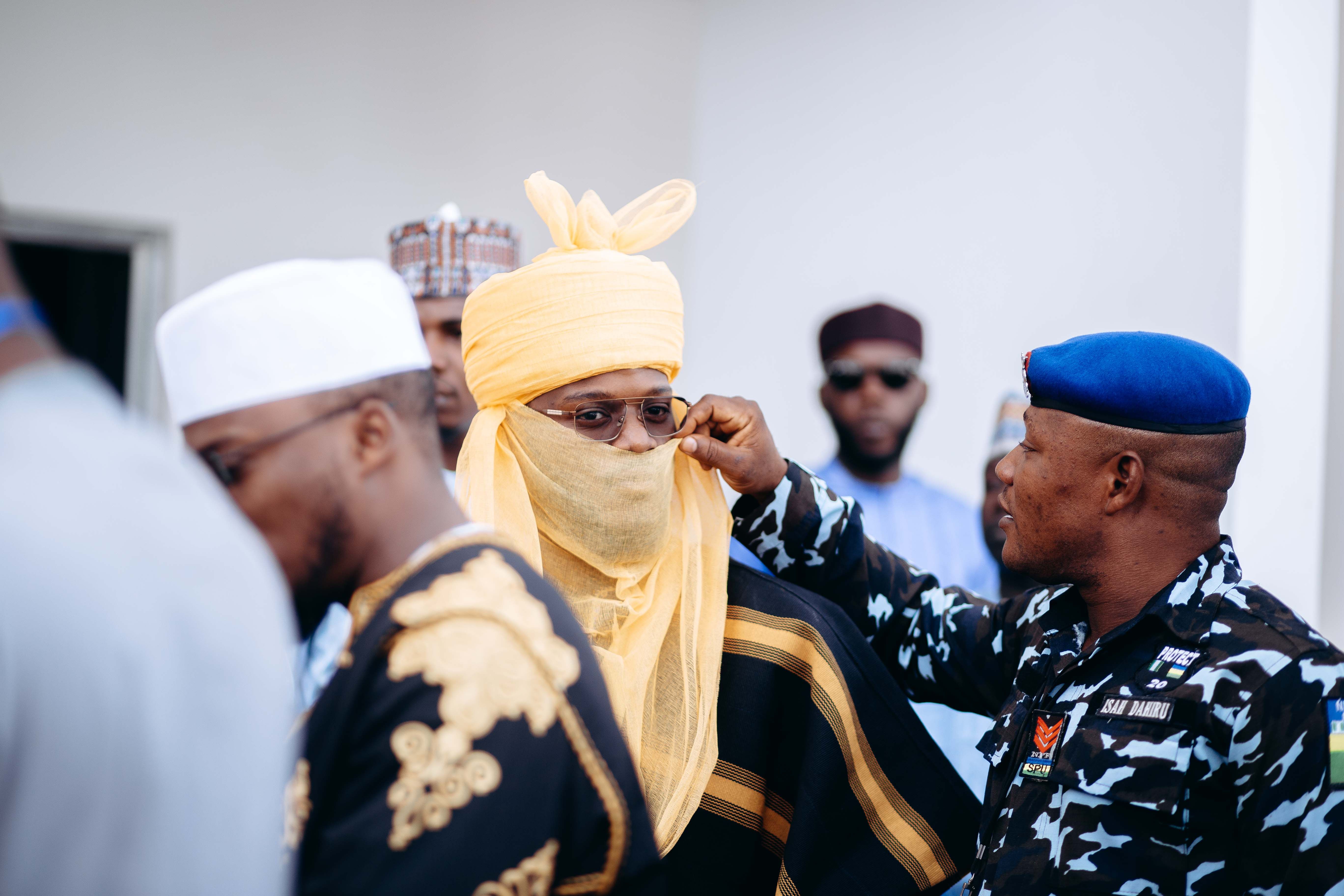 Traditional Ceremony with Regal Attire and Security · Free Stock Photo
