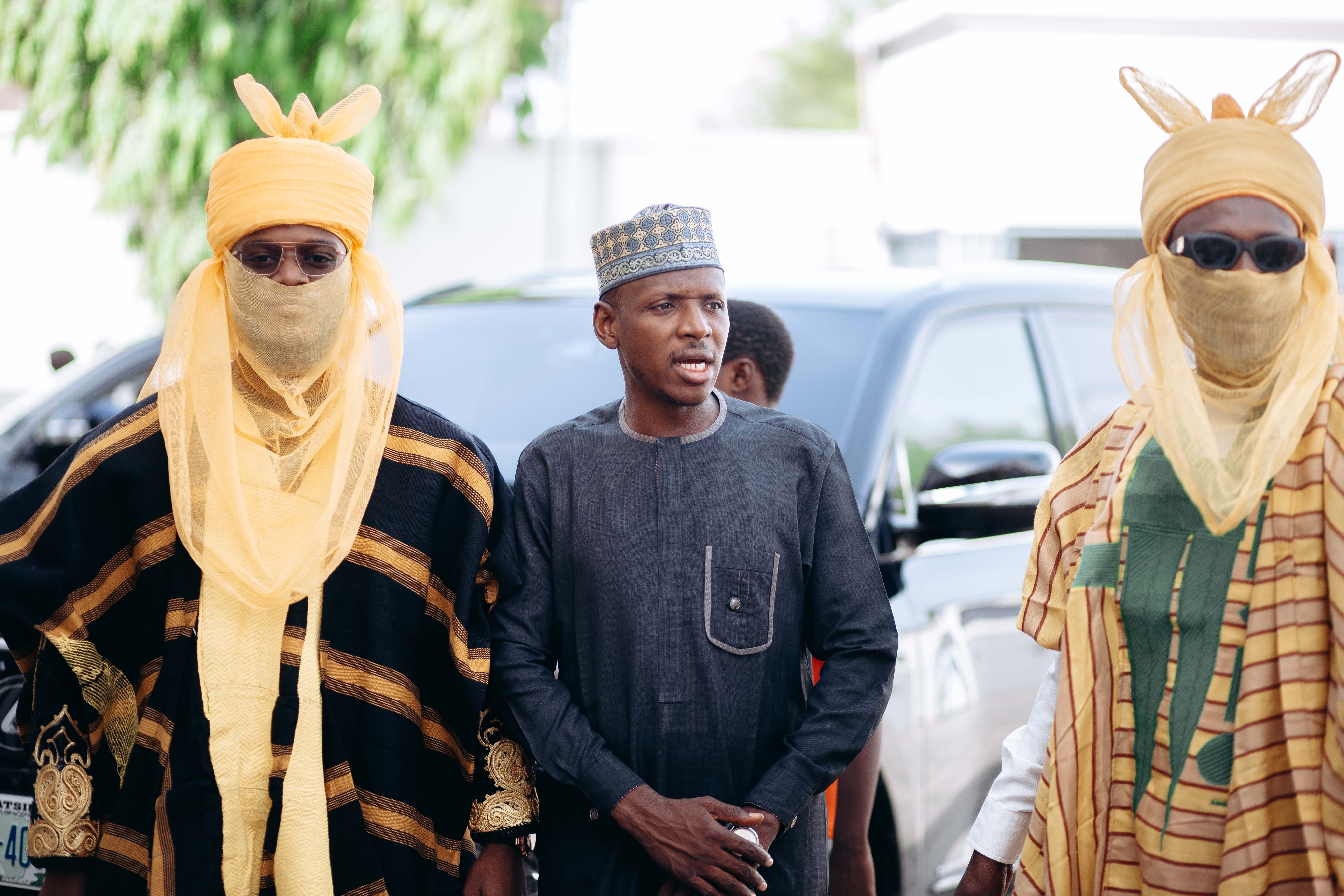Traditional Nigerian Attire at Cultural Event · Free Stock Photo