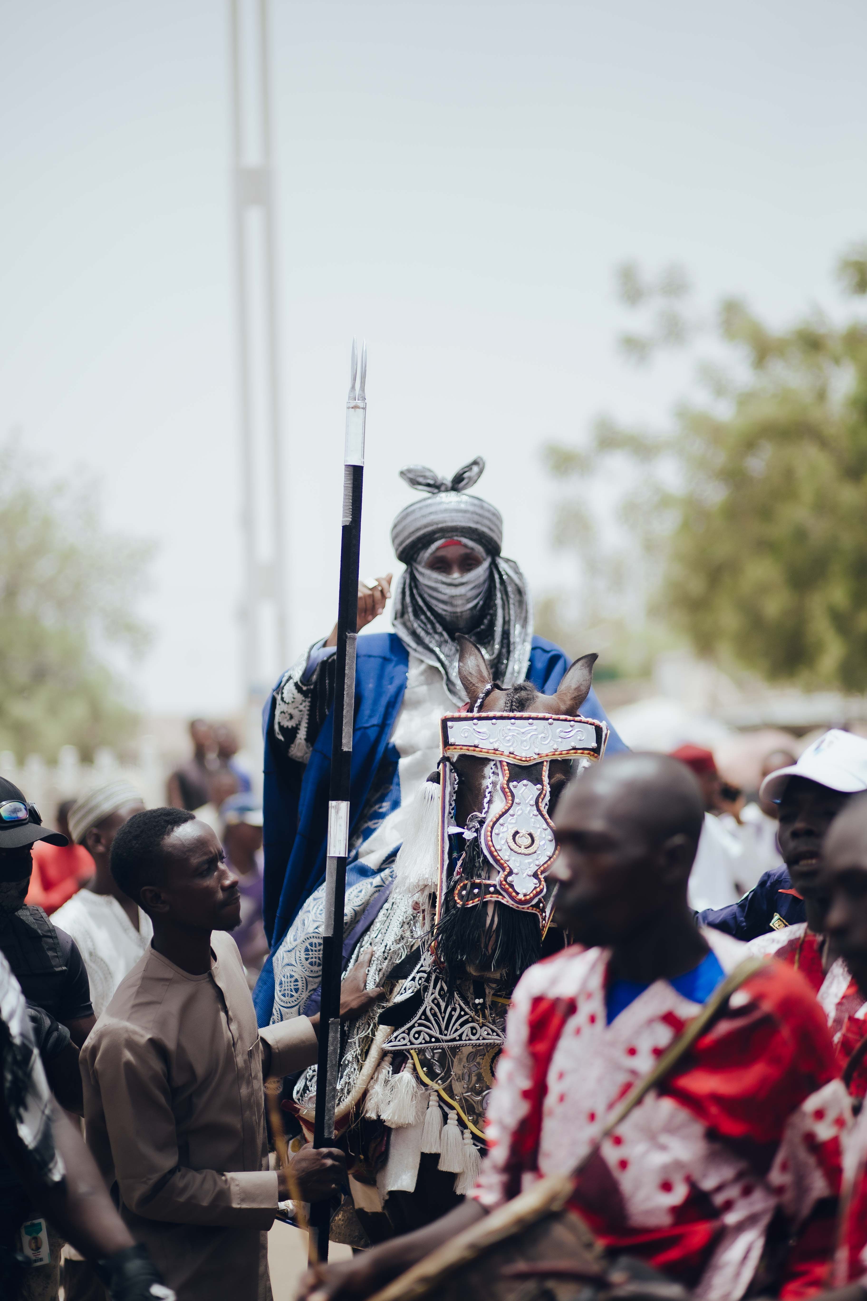 Cultural Festival with Traditional Nigerian Attire · Free Stock Photo
