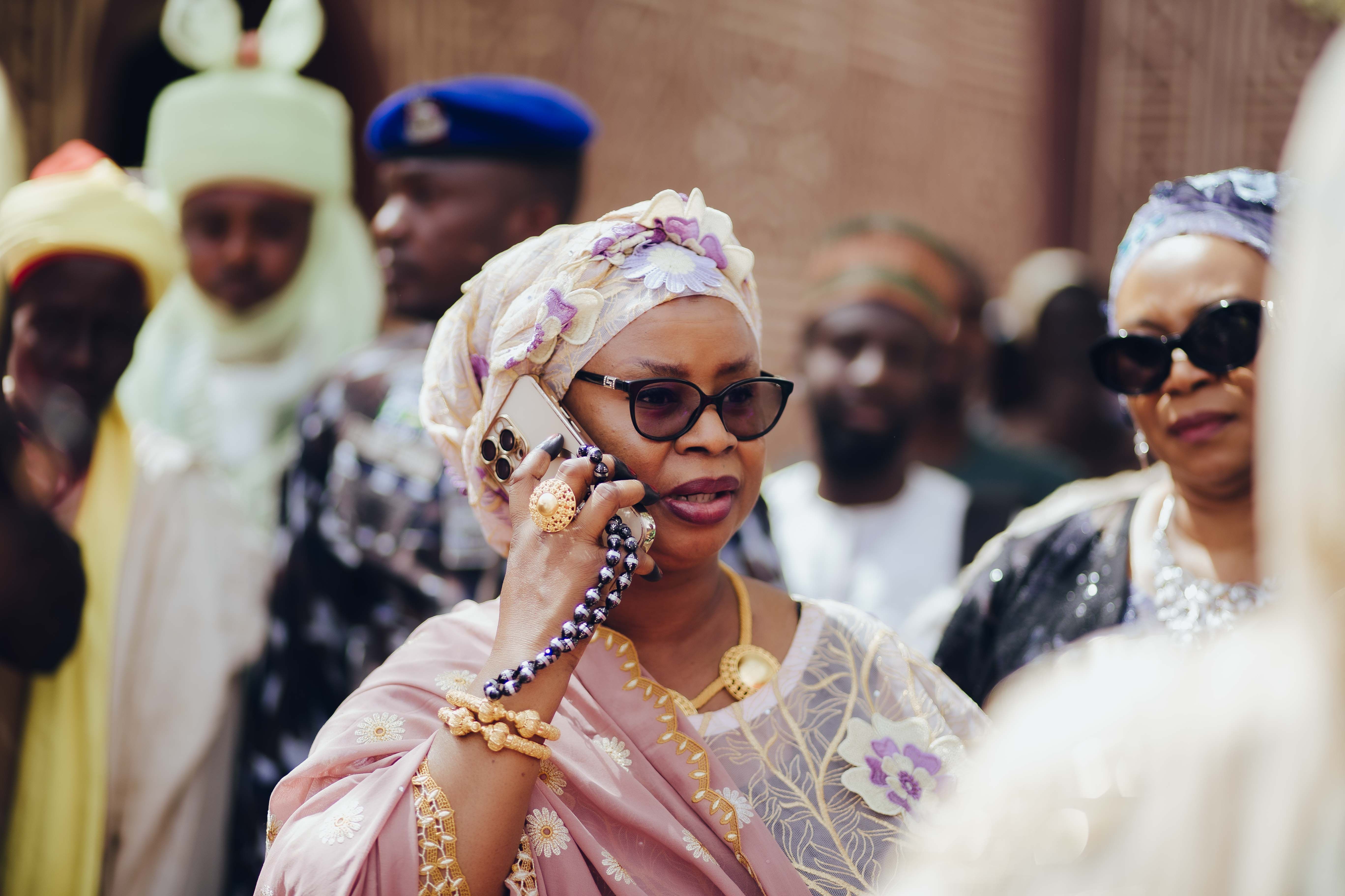 Cultural Gathering with Traditional Attire · Free Stock Photo