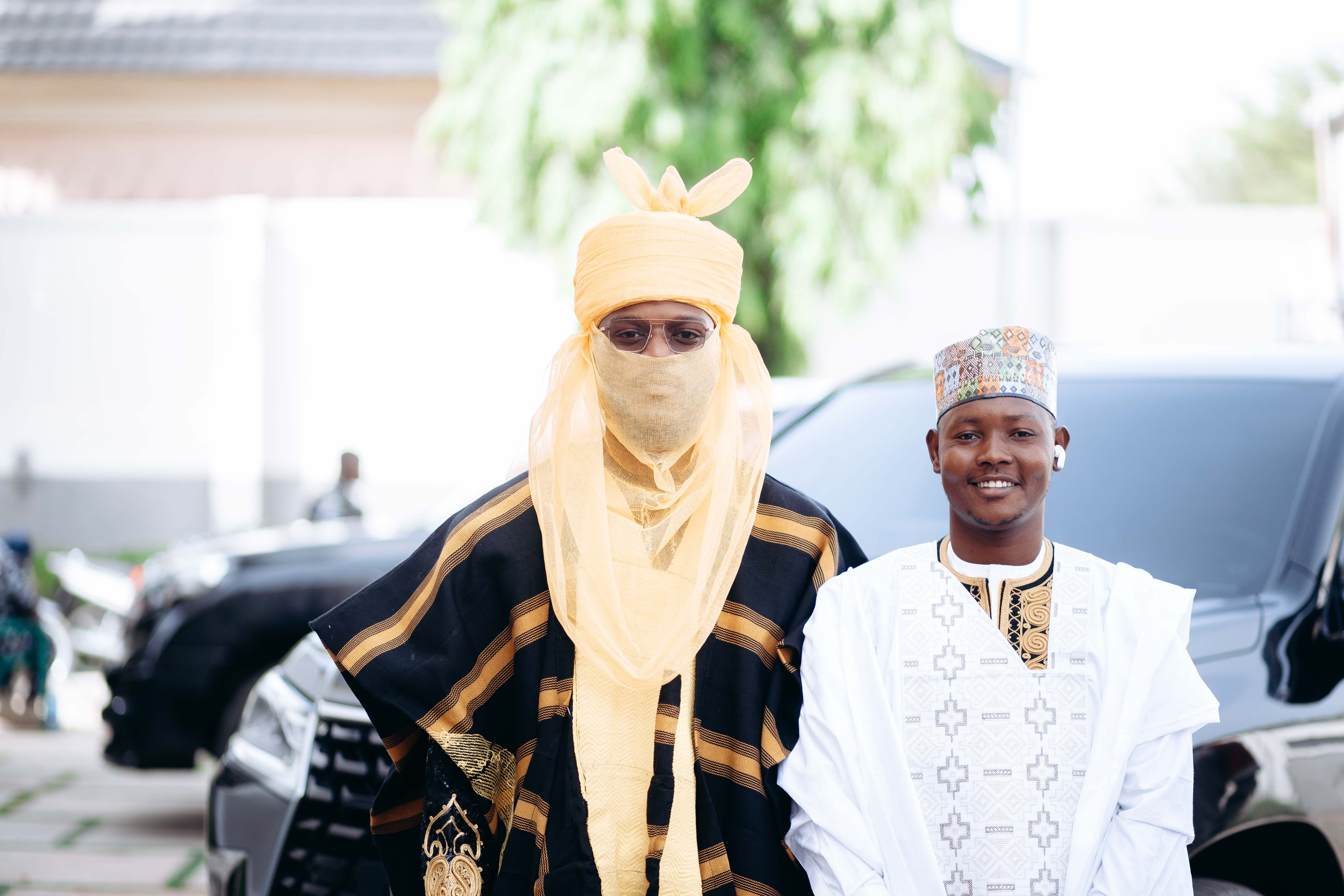 Nigerian Cultural Attire at Traditional Event · Free Stock Photo