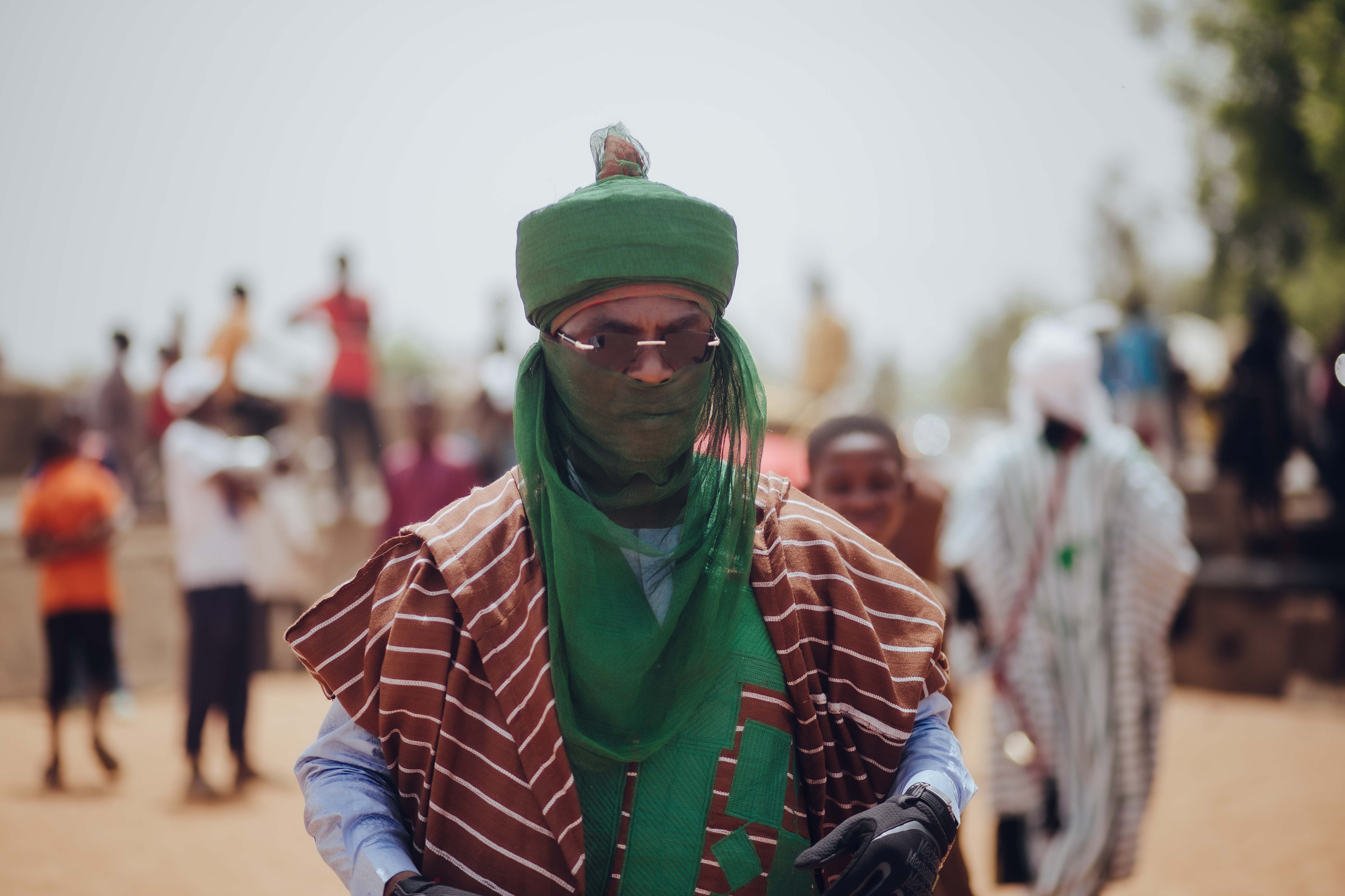 Man in Traditional Nigerian Attire Outdoors · Free Stock Photo