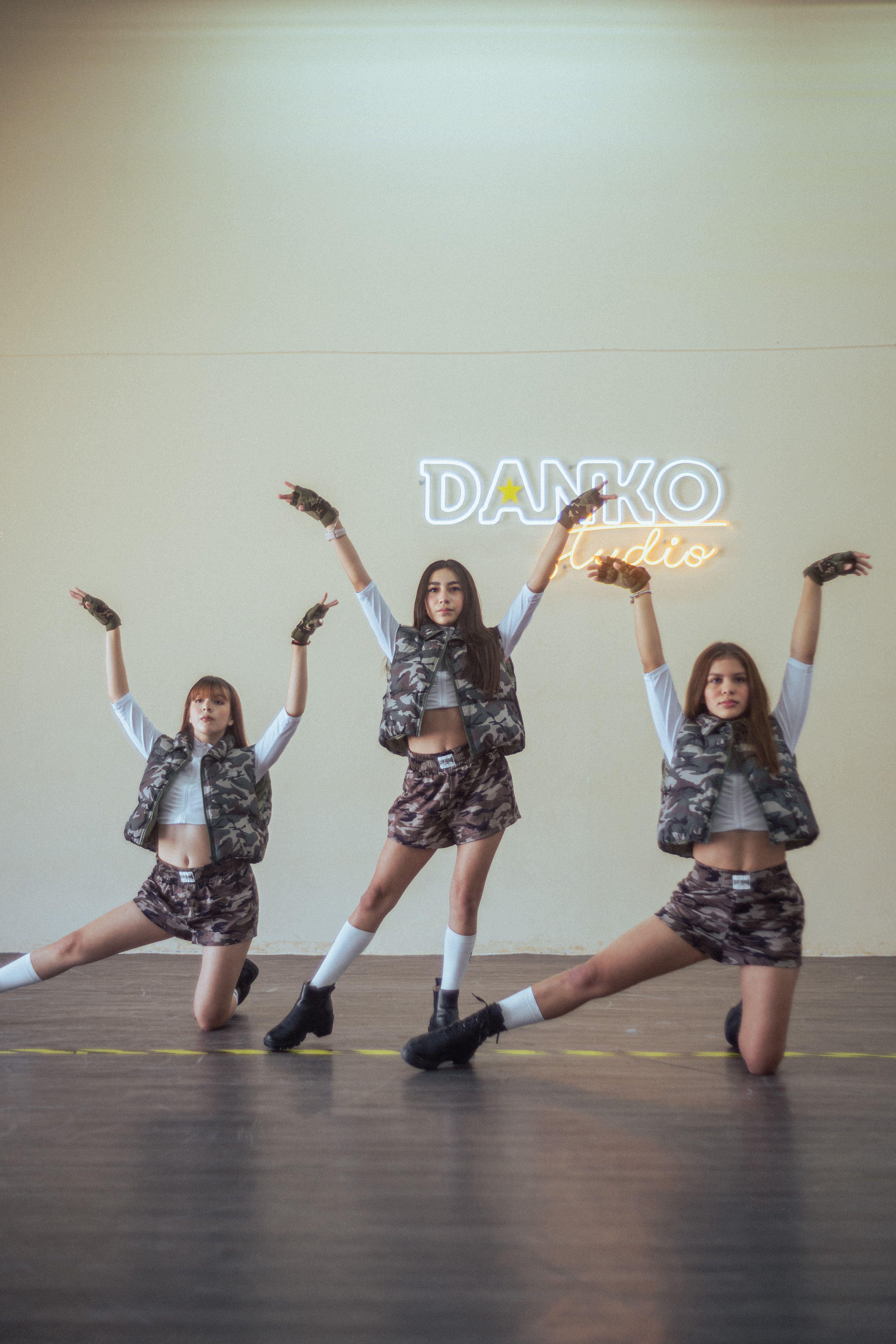 Energetic Dance Trio in Danko Studio · Free Stock Photo