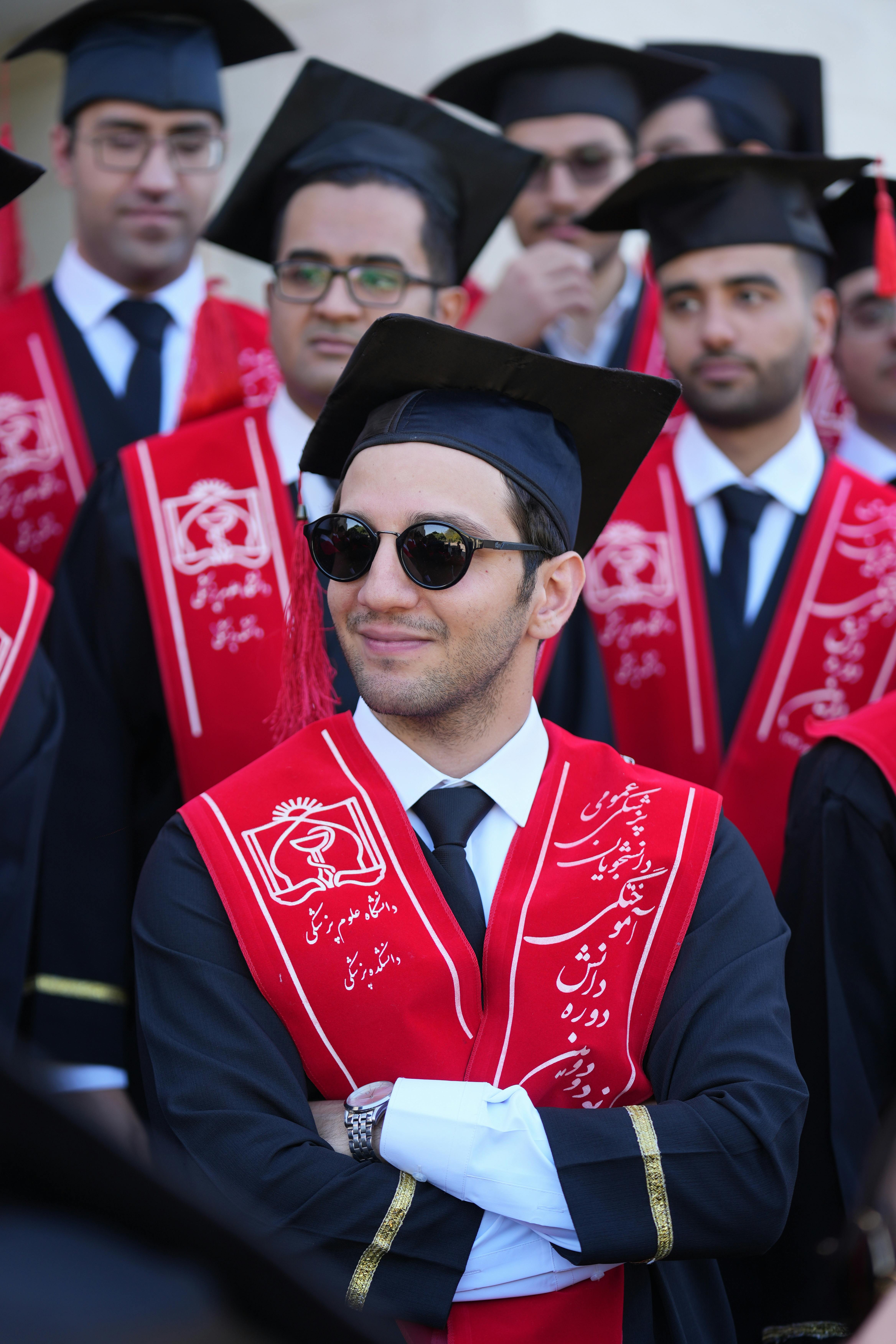 Celebratory Graduation Ceremony in Iran · Free Stock Photo