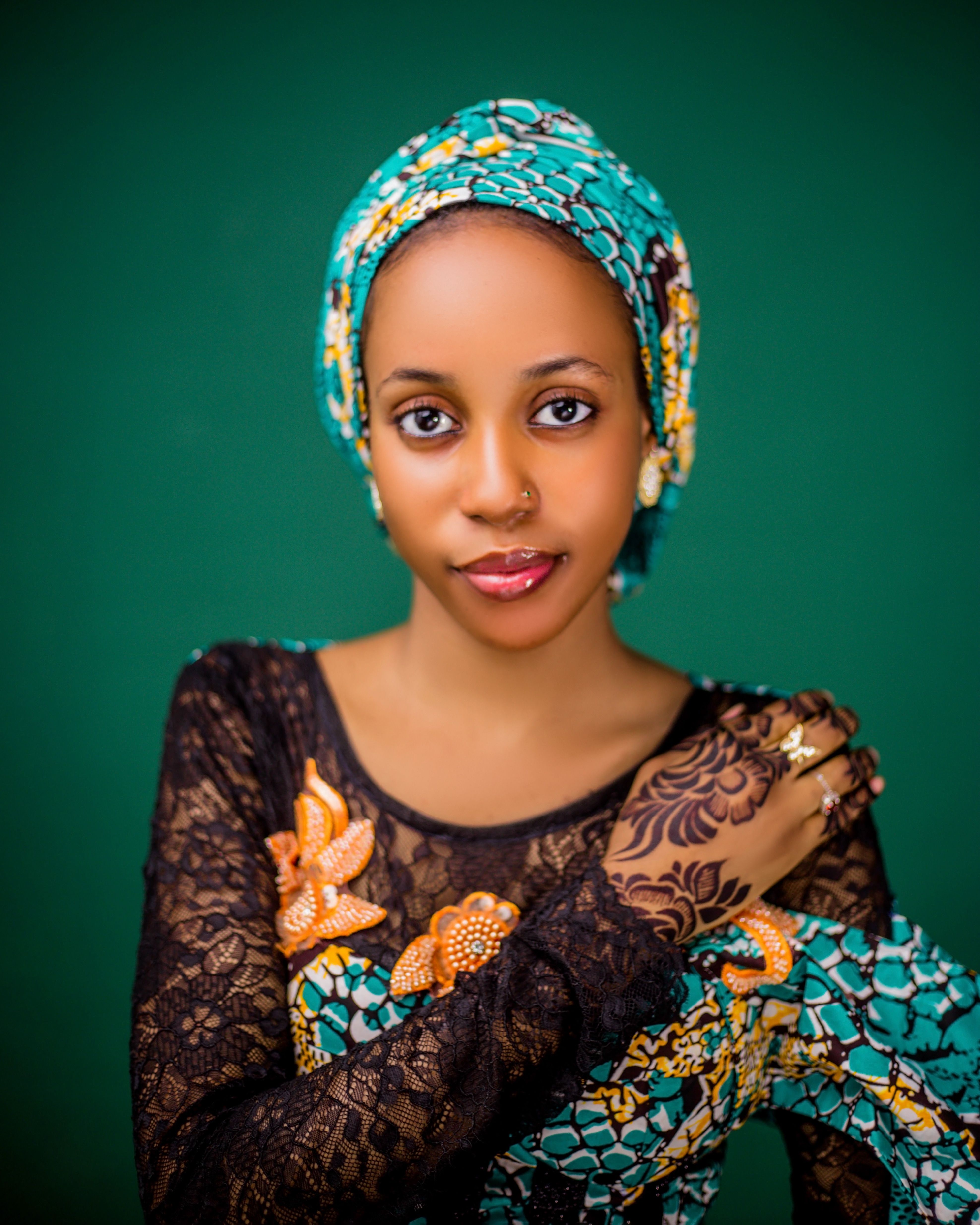 Portrait of Woman in Traditional African Attire · Free Stock Photo