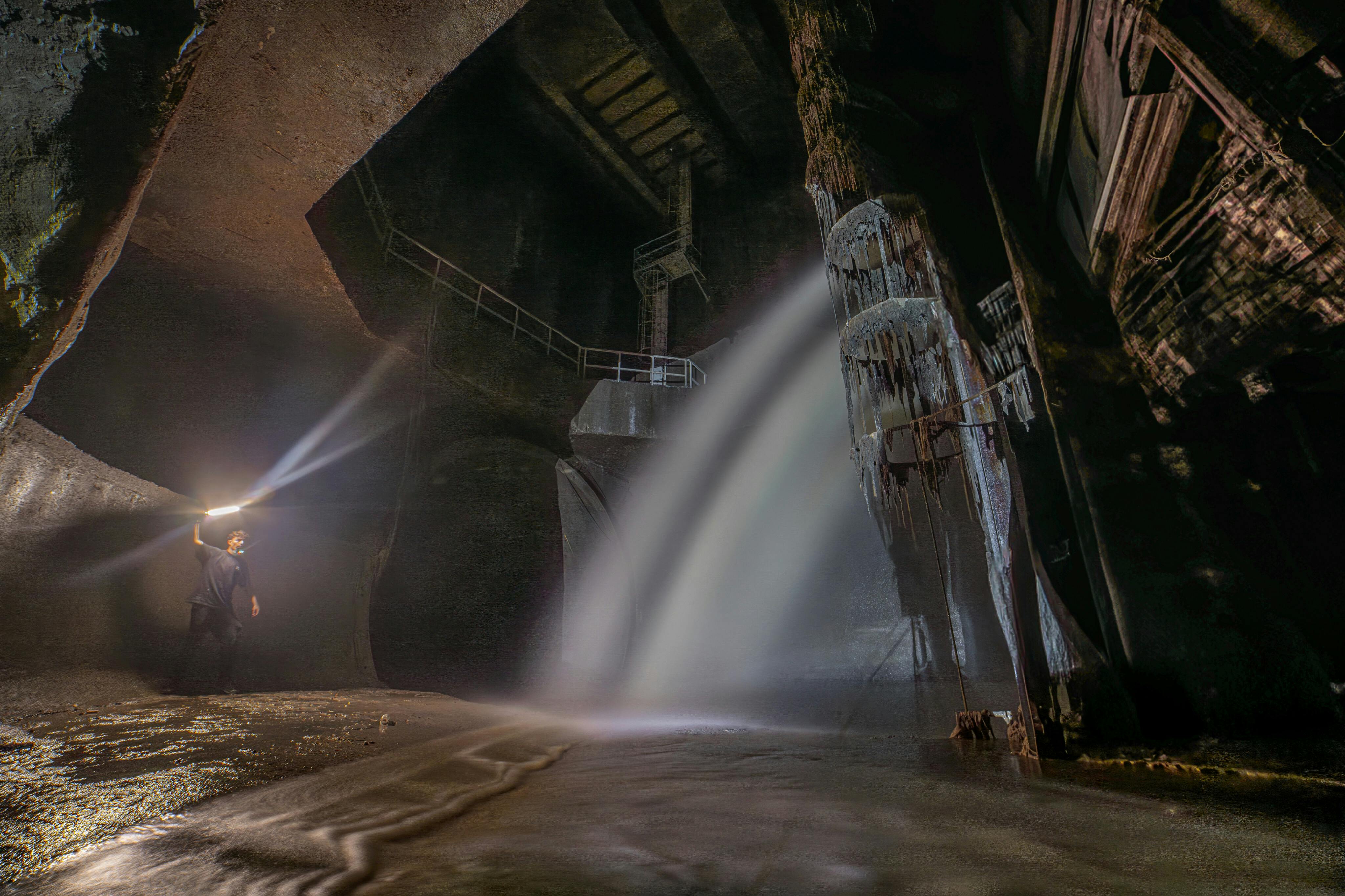 Underground Cave Pretty With Waterfall Photos, Download The BEST Free ...