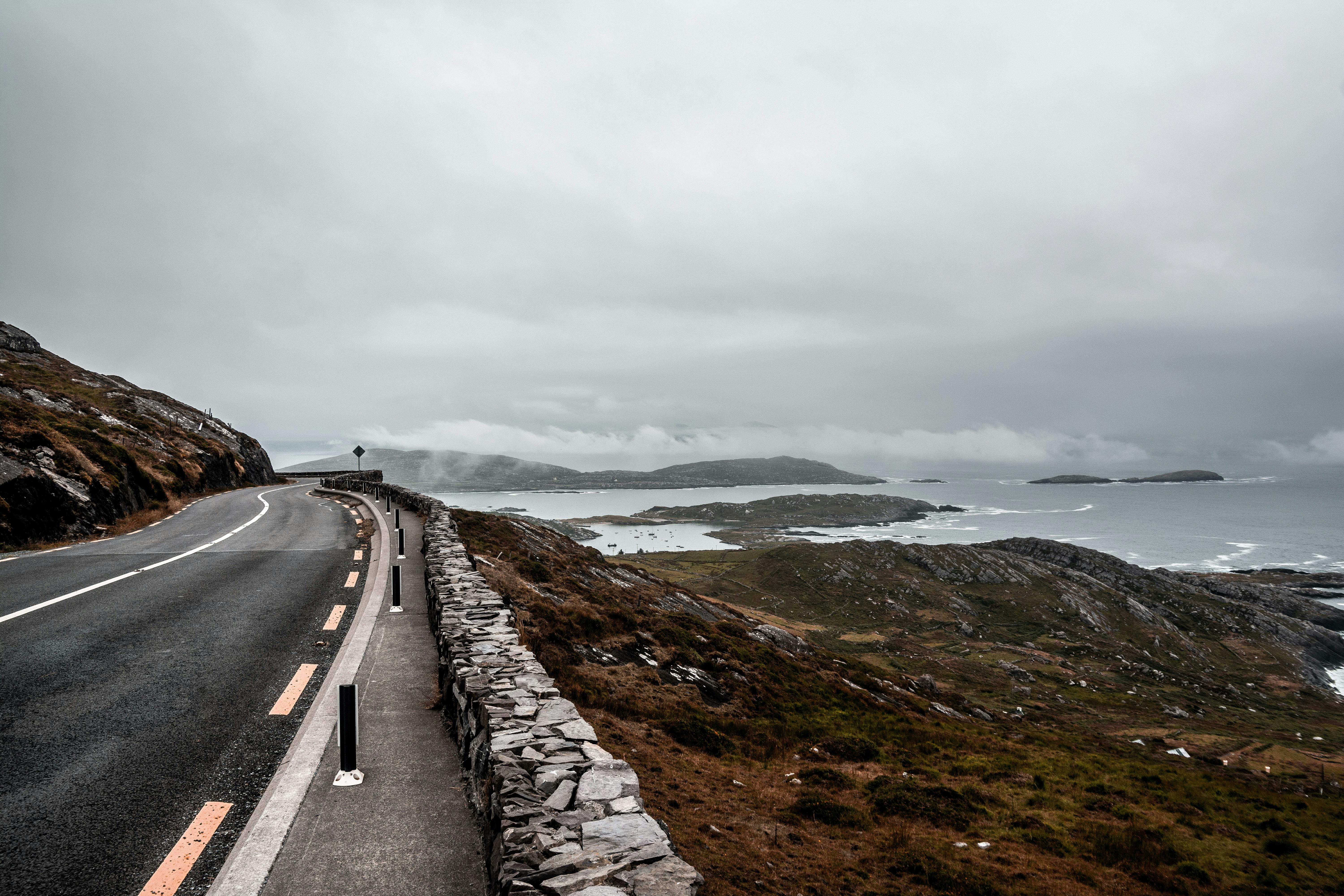Road Near Sea · Free Stock Photo