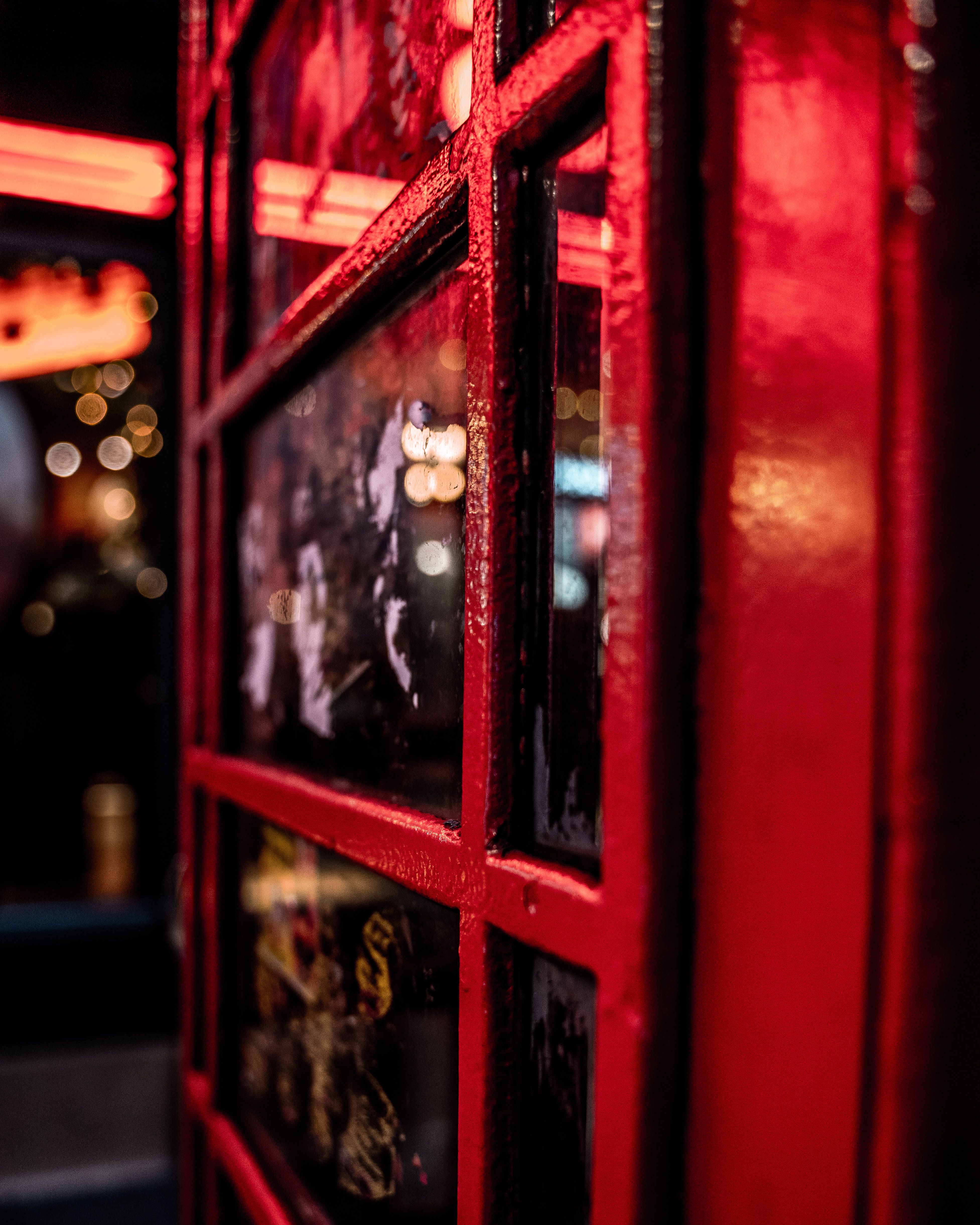 Red Framed Door · Free Stock Photo