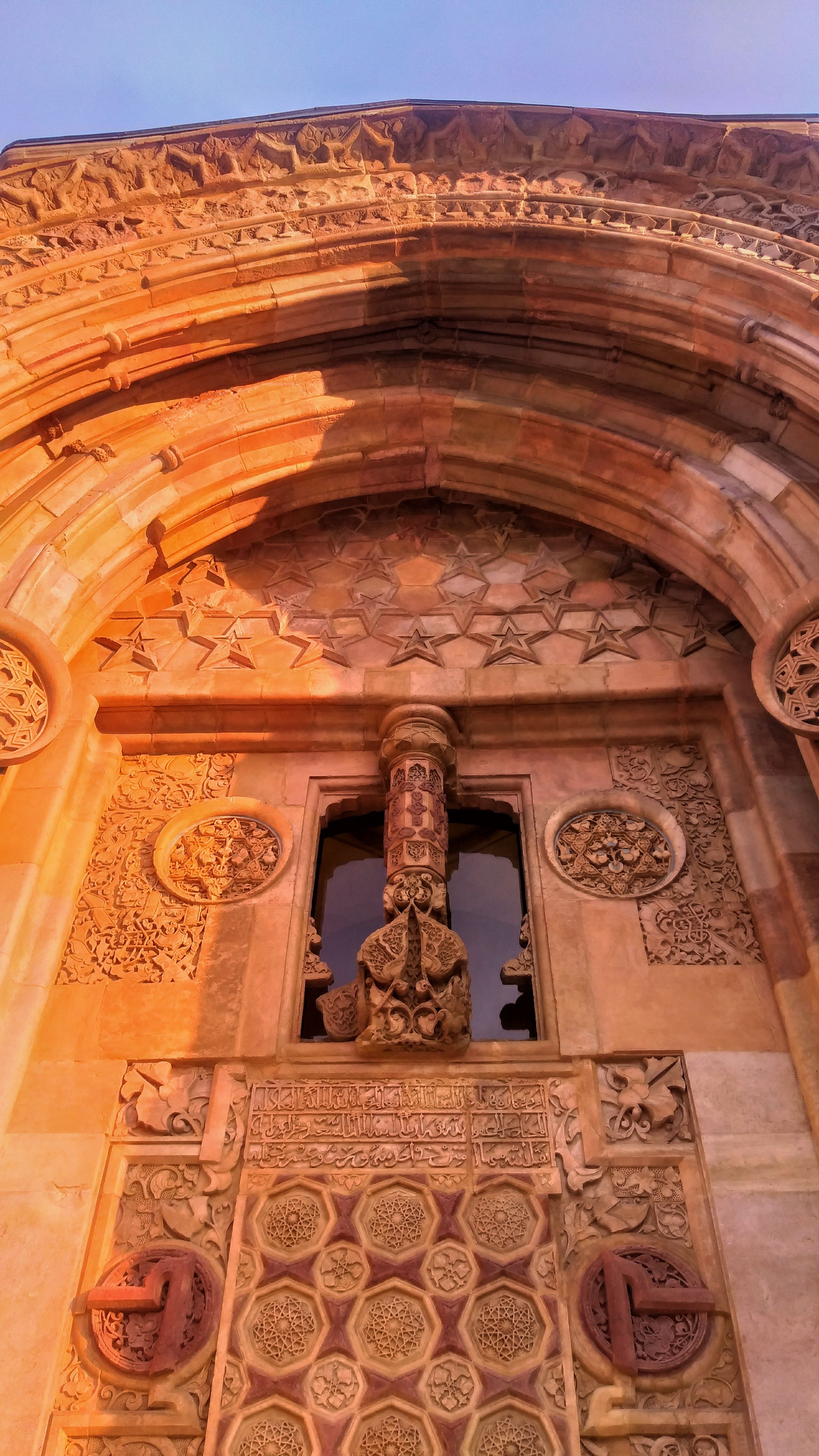 Ornate Stone Archway with Intricate Carvings · Free Stock Photo