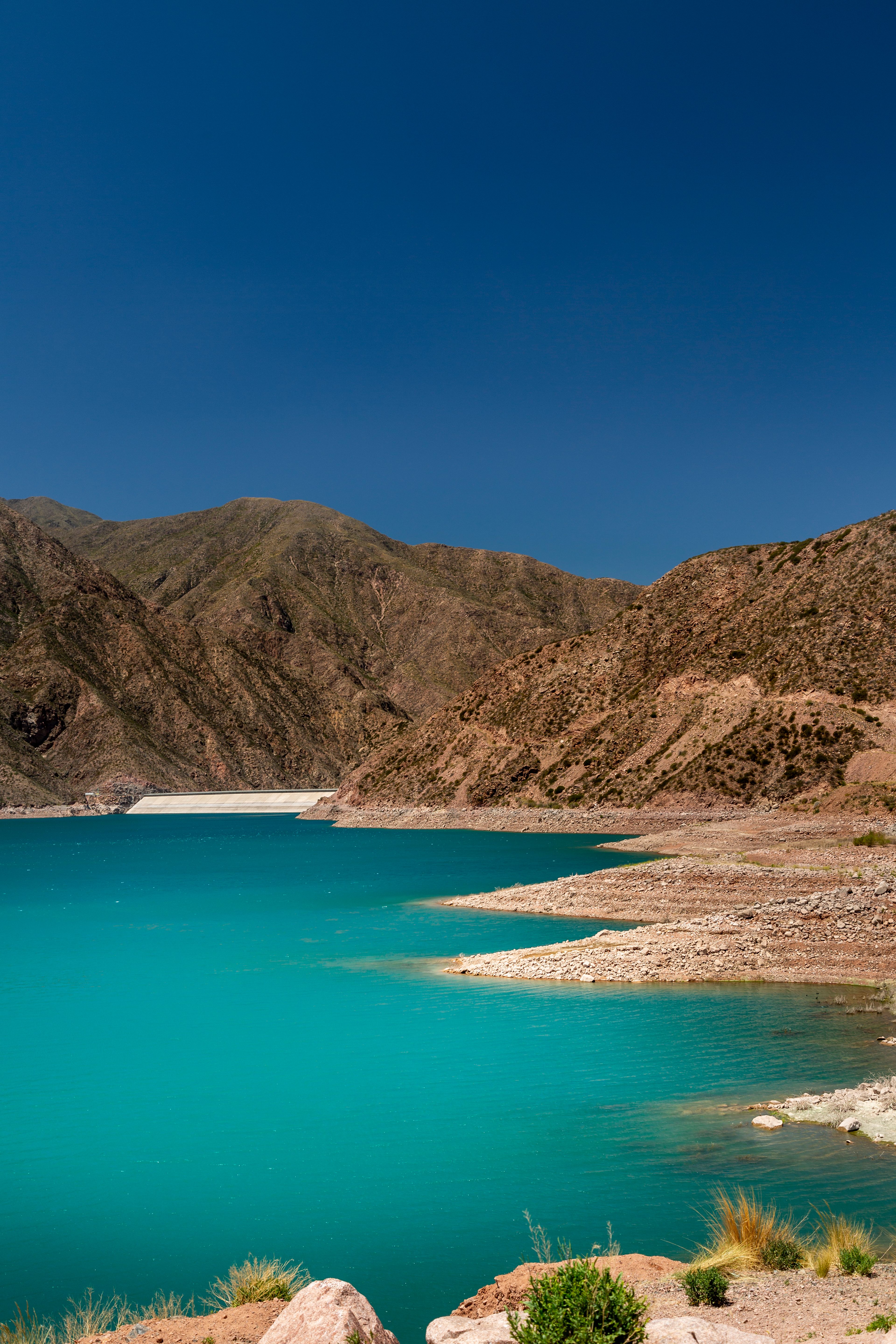 Stunning Views of Potrerillos Dam in Mendoza, Argentina · Free Stock Photo