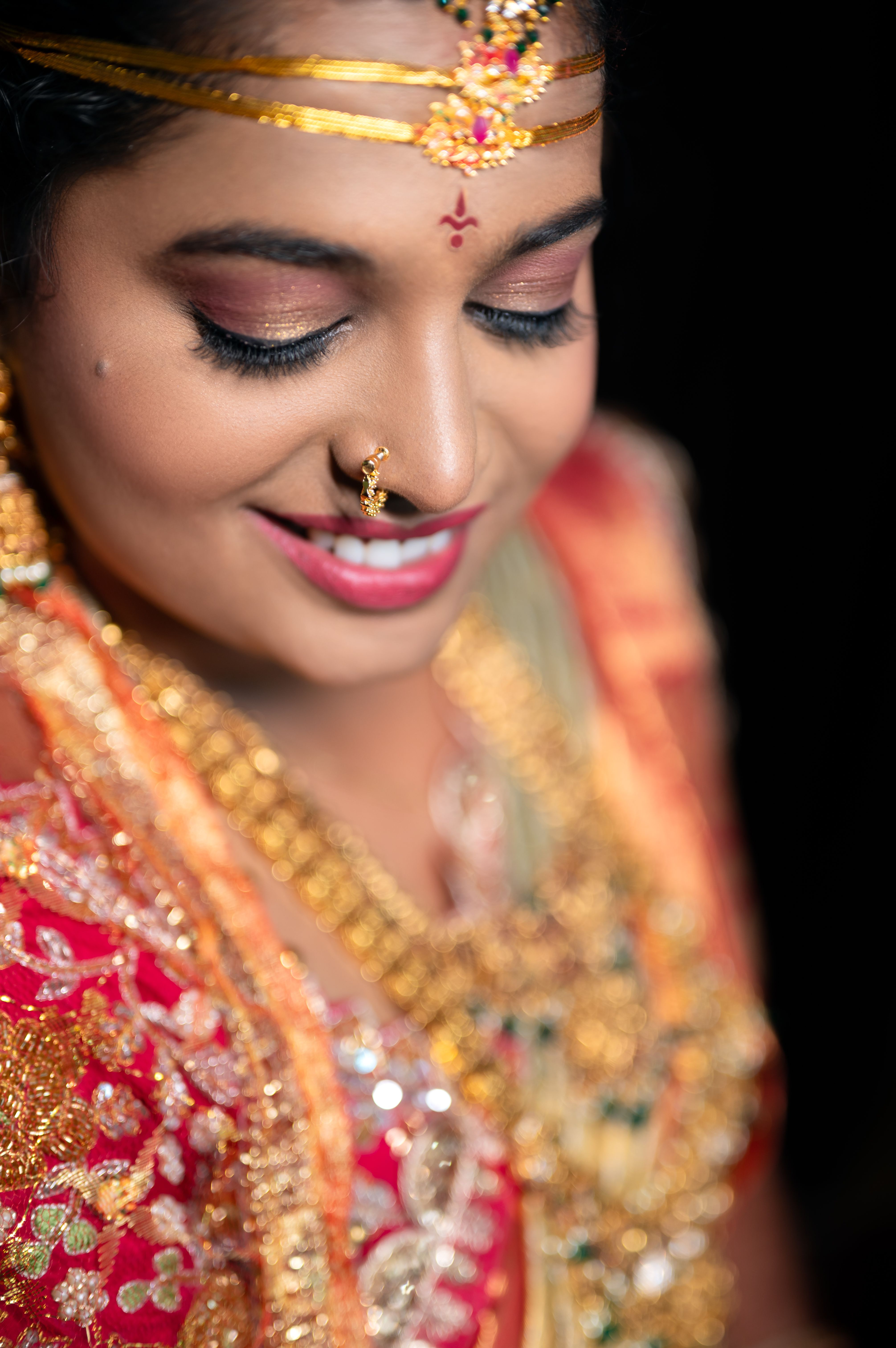 Beautiful Traditional Indian Bridal Portrait · Free Stock Photo
