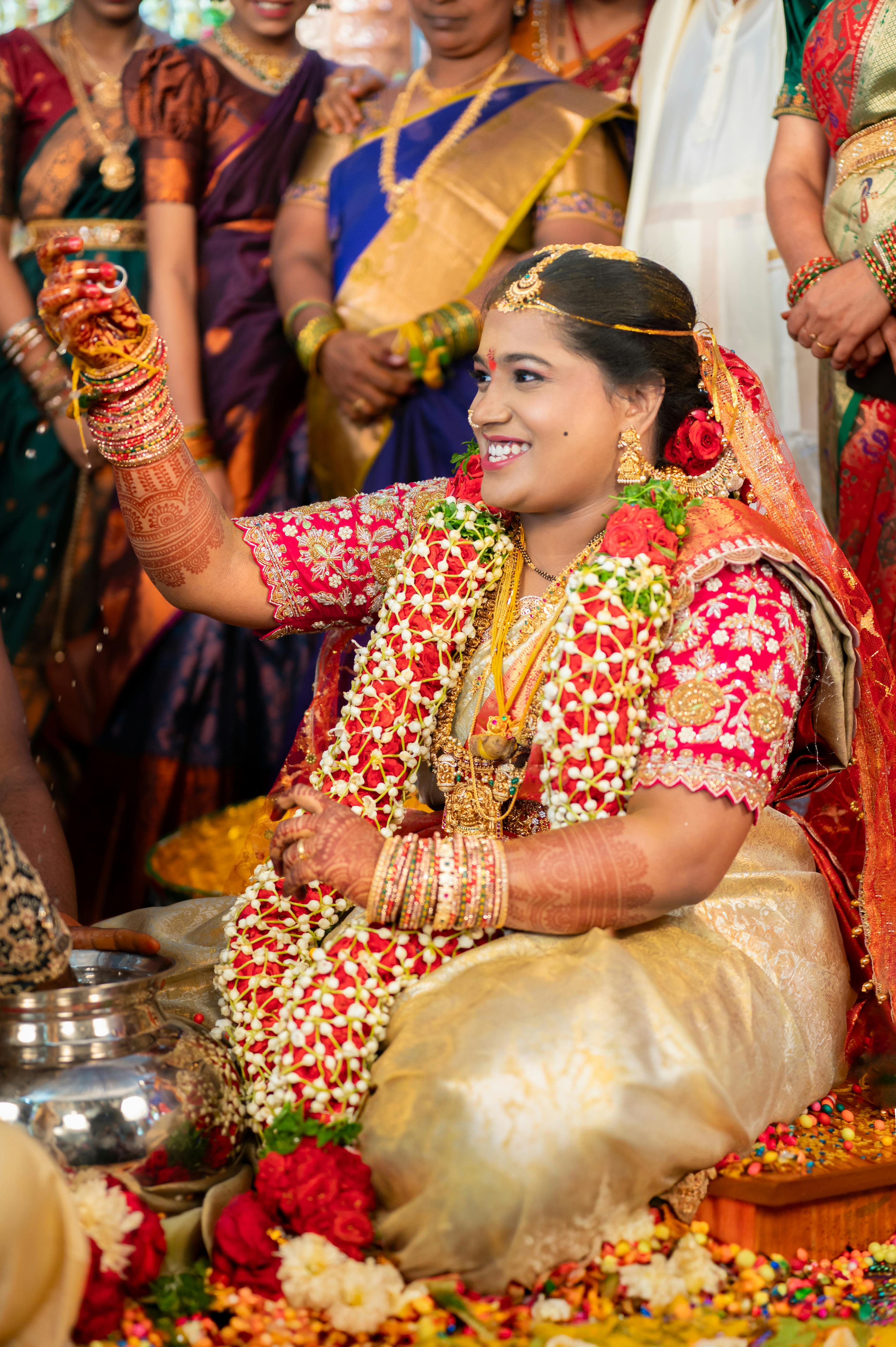 Colorful Traditional Indian Wedding Ceremony · Free Stock Photo