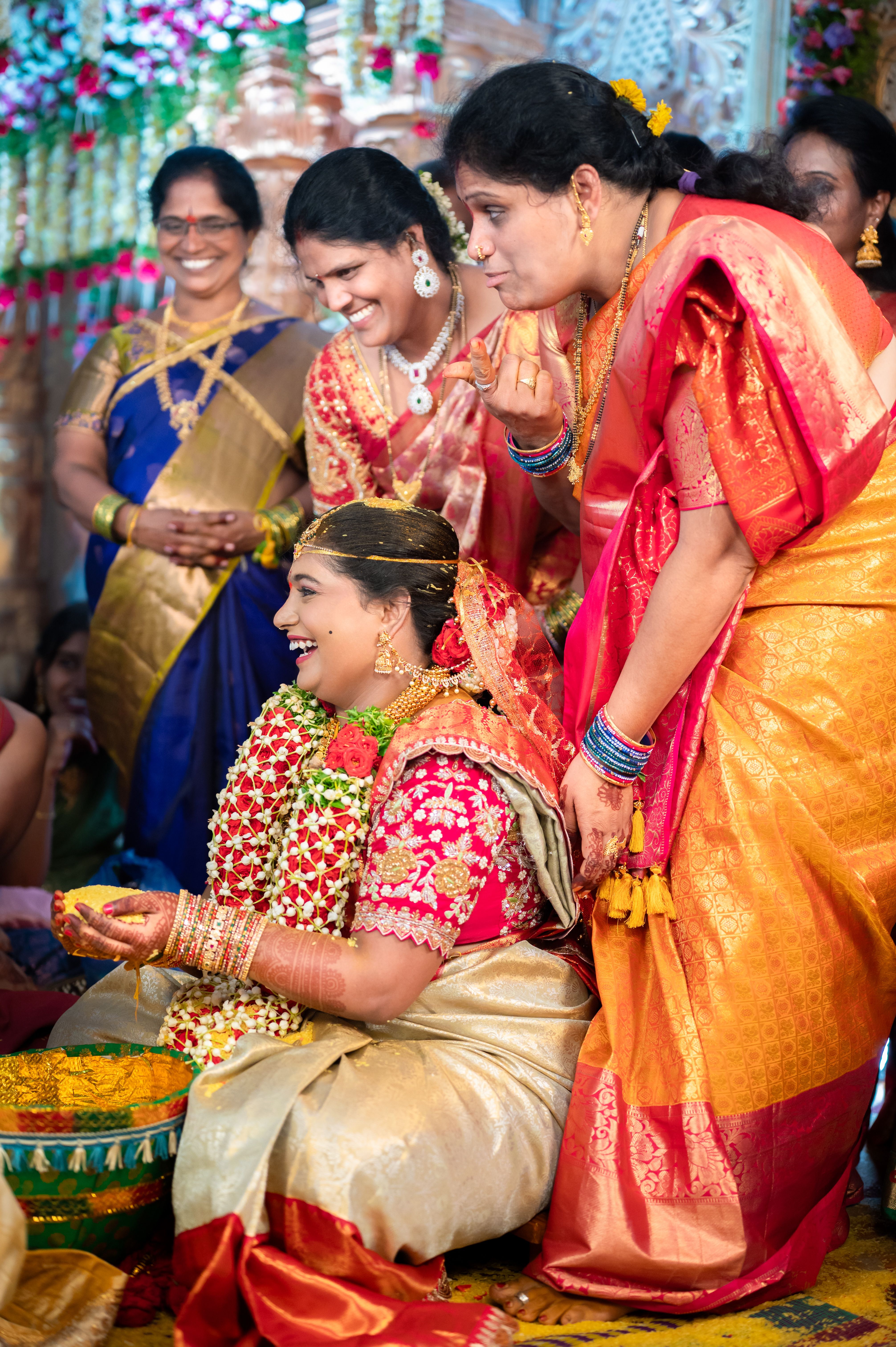 Joyful Traditional Indian Wedding Ceremony · Free Stock Photo