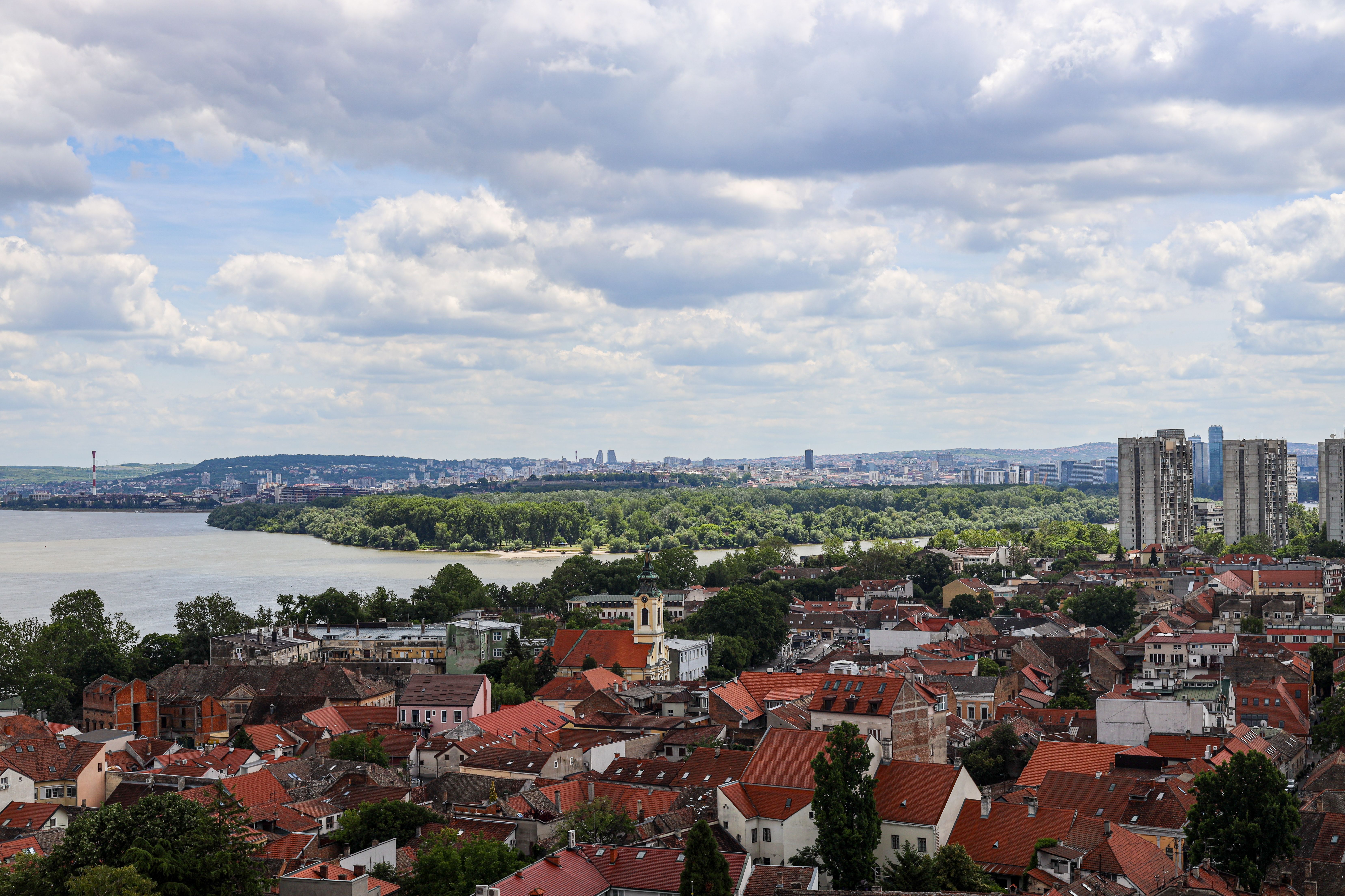 Scenic View of Zemun and Danube River · Free Stock Photo