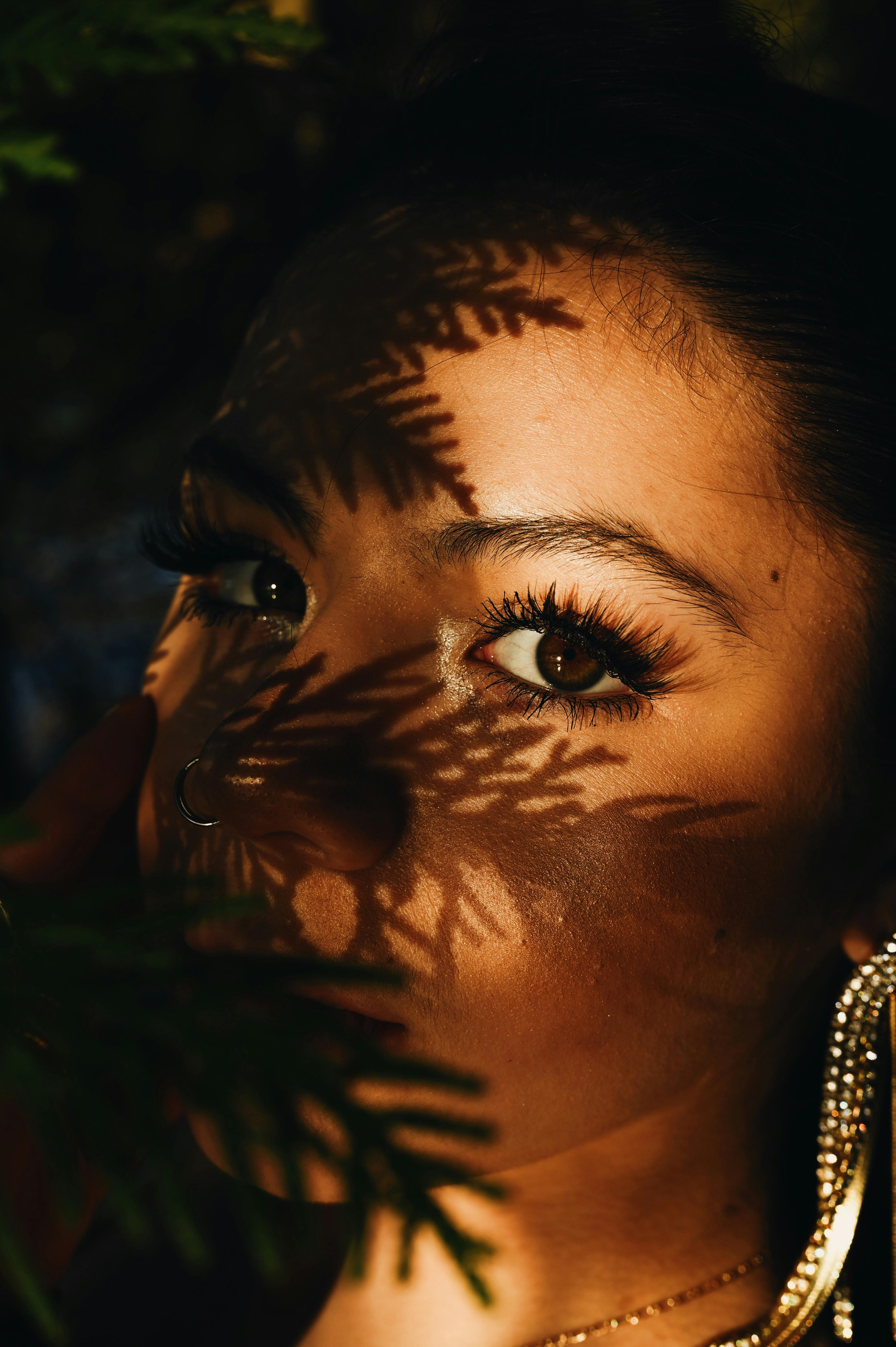 Creative Portrait with Shadow Patterns in Alpena · Free Stock Photo