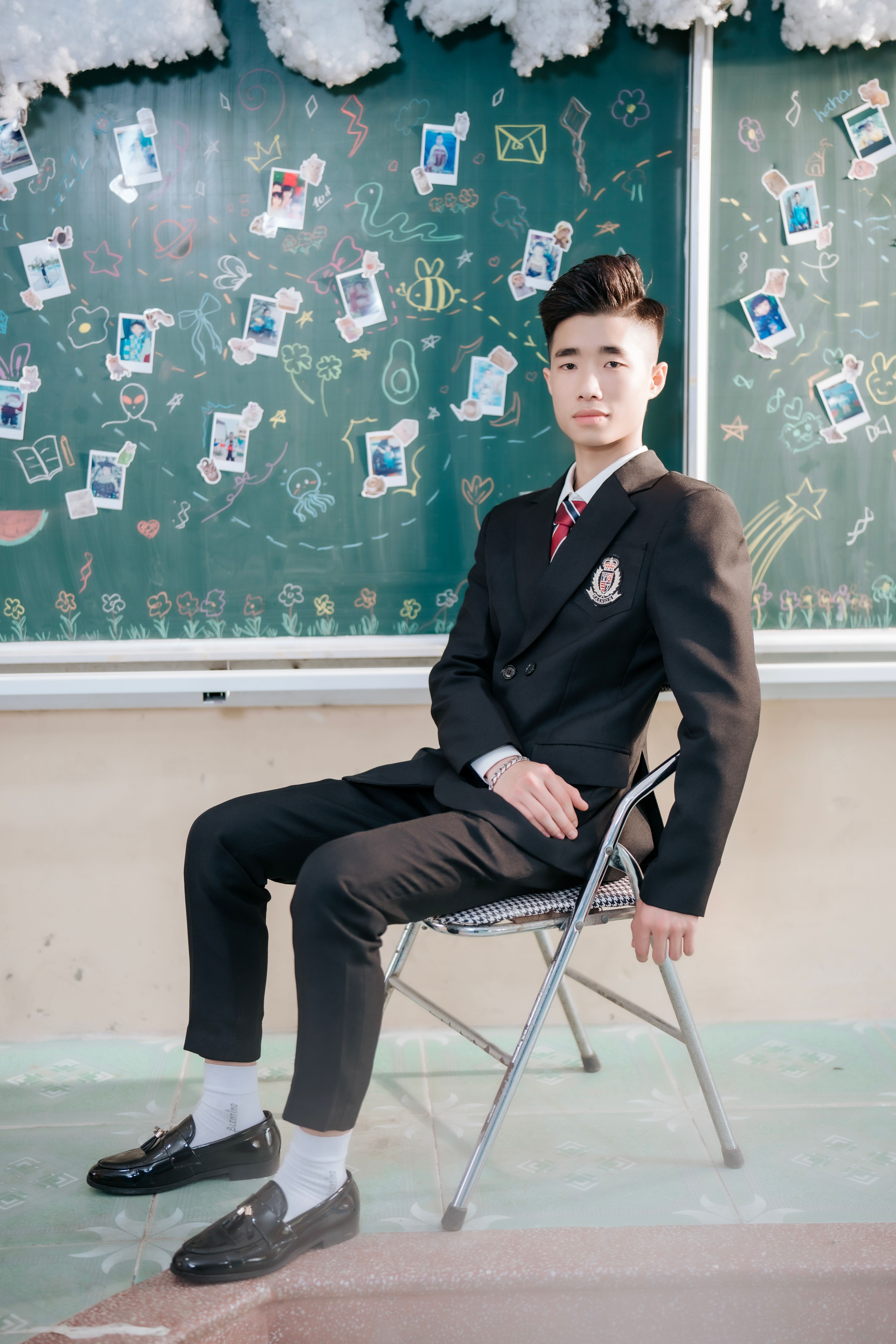 Young Student in Classroom Setting · Free Stock Photo
