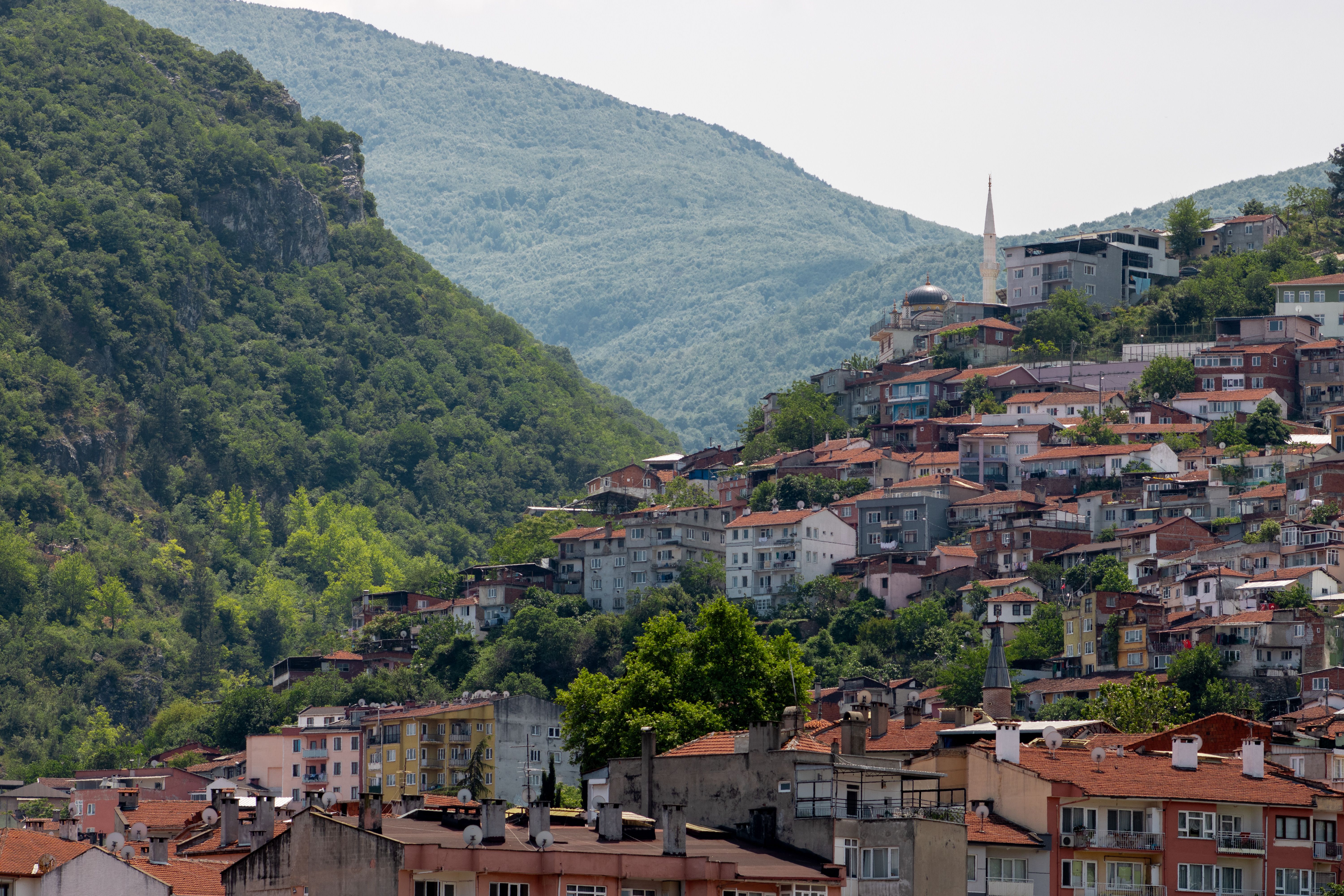 Scenic View of Bursa's Hillside Urban Landscape · Free Stock Photo