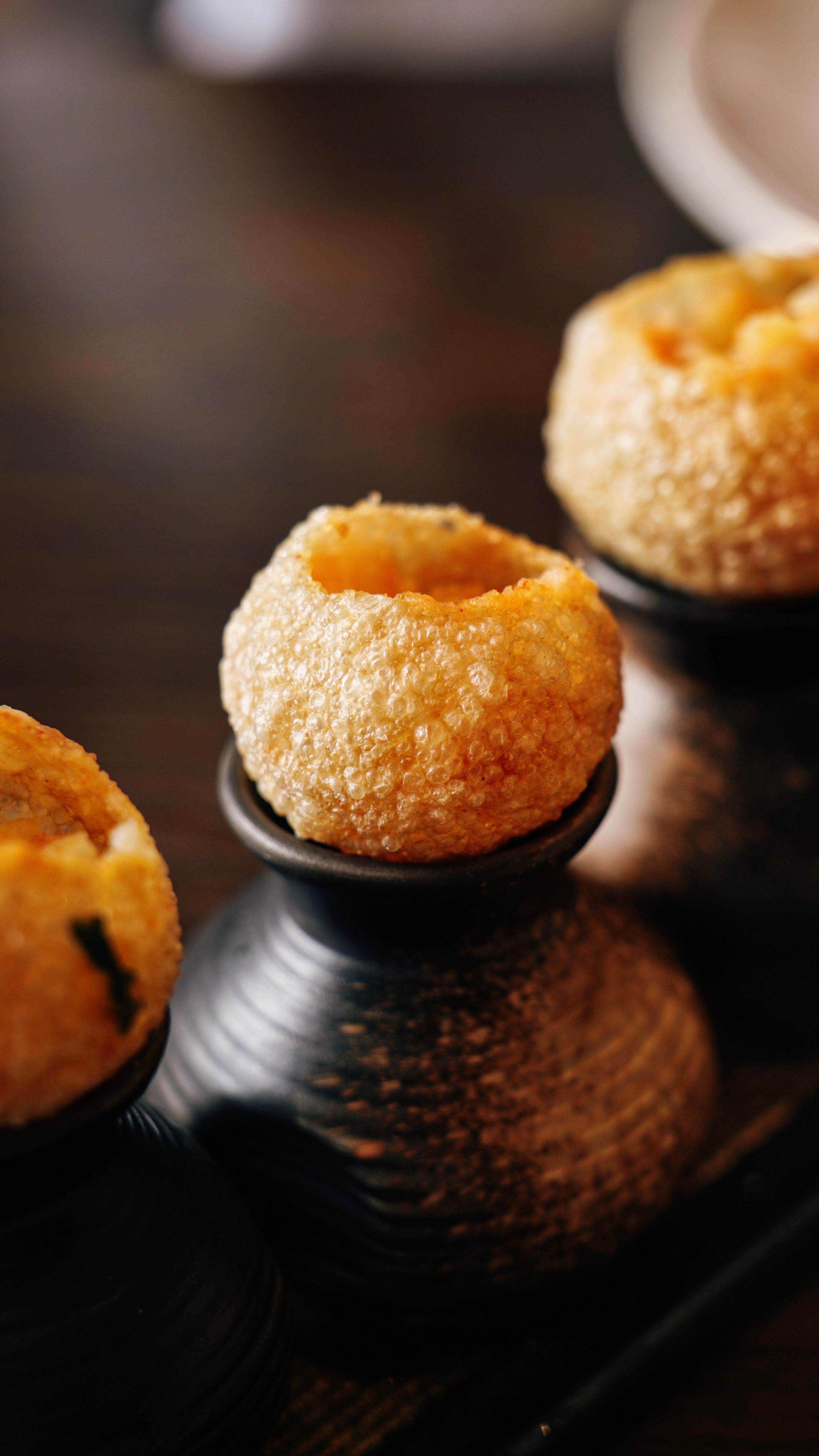 Close-up of Traditional Indian Pani Puri · Free Stock Photo