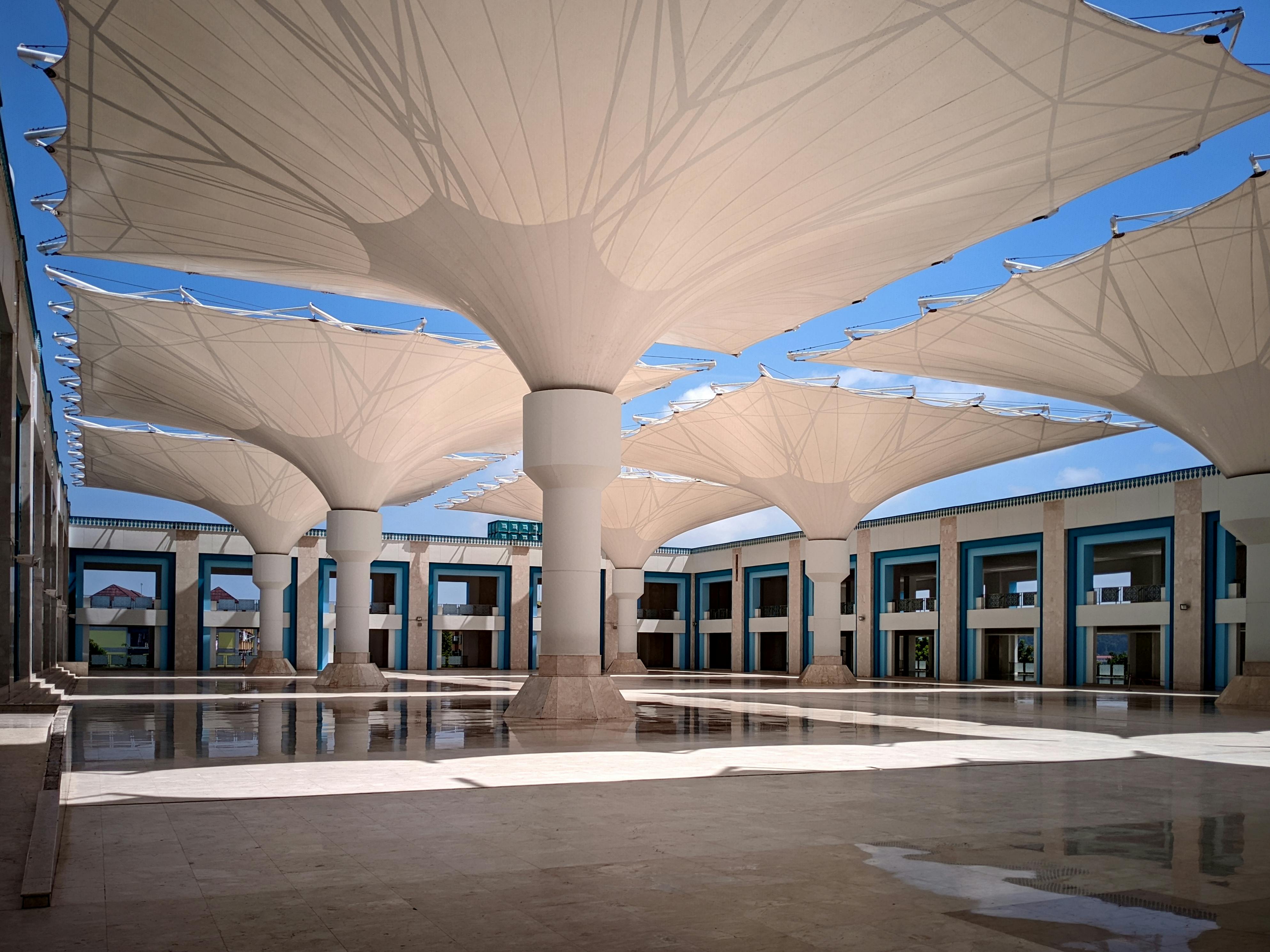 Modern Architectural Canopy in Riau Islands · Free Stock Photo