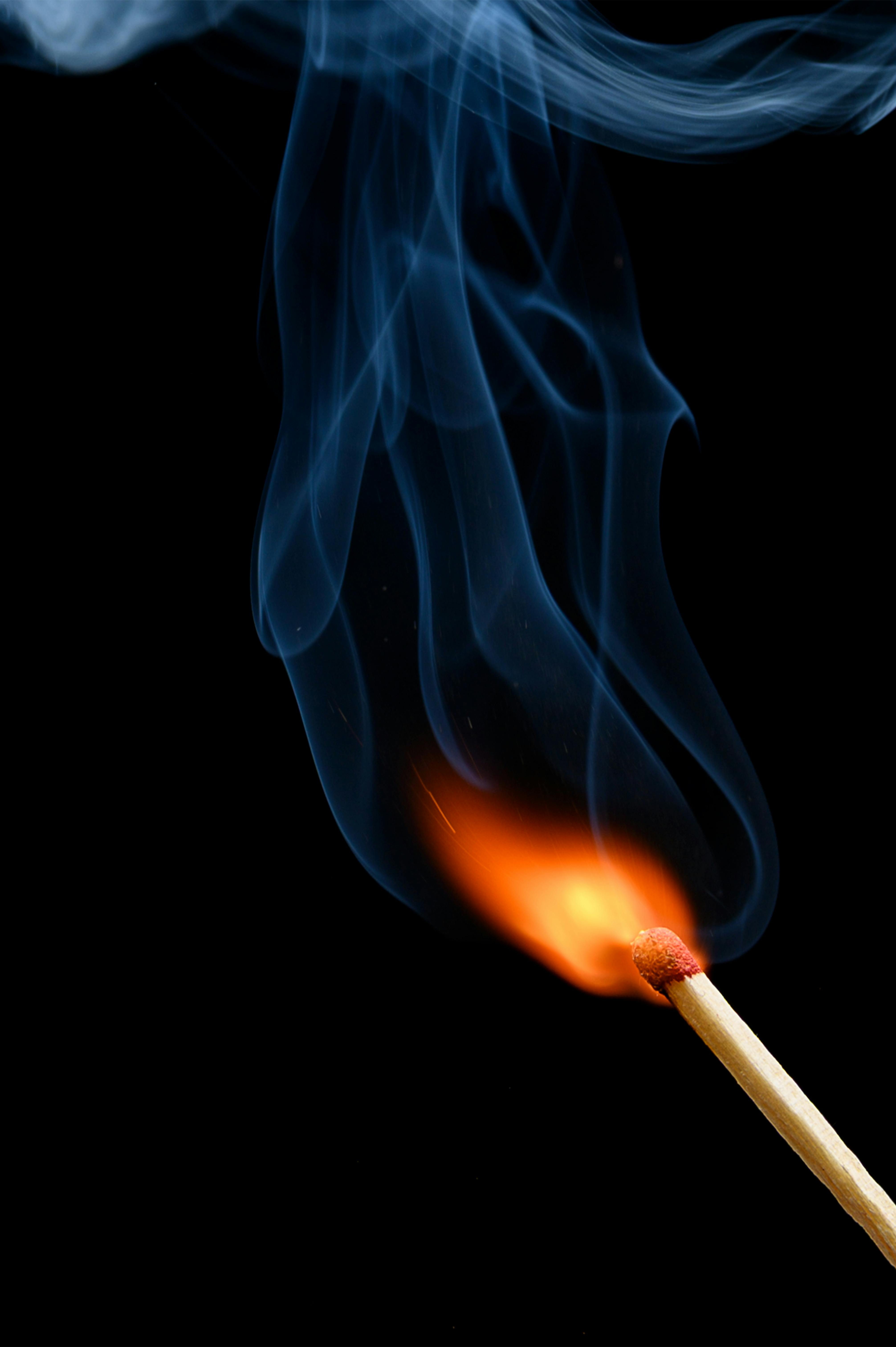 Photography of Matchstick With Fire · Free Stock Photo