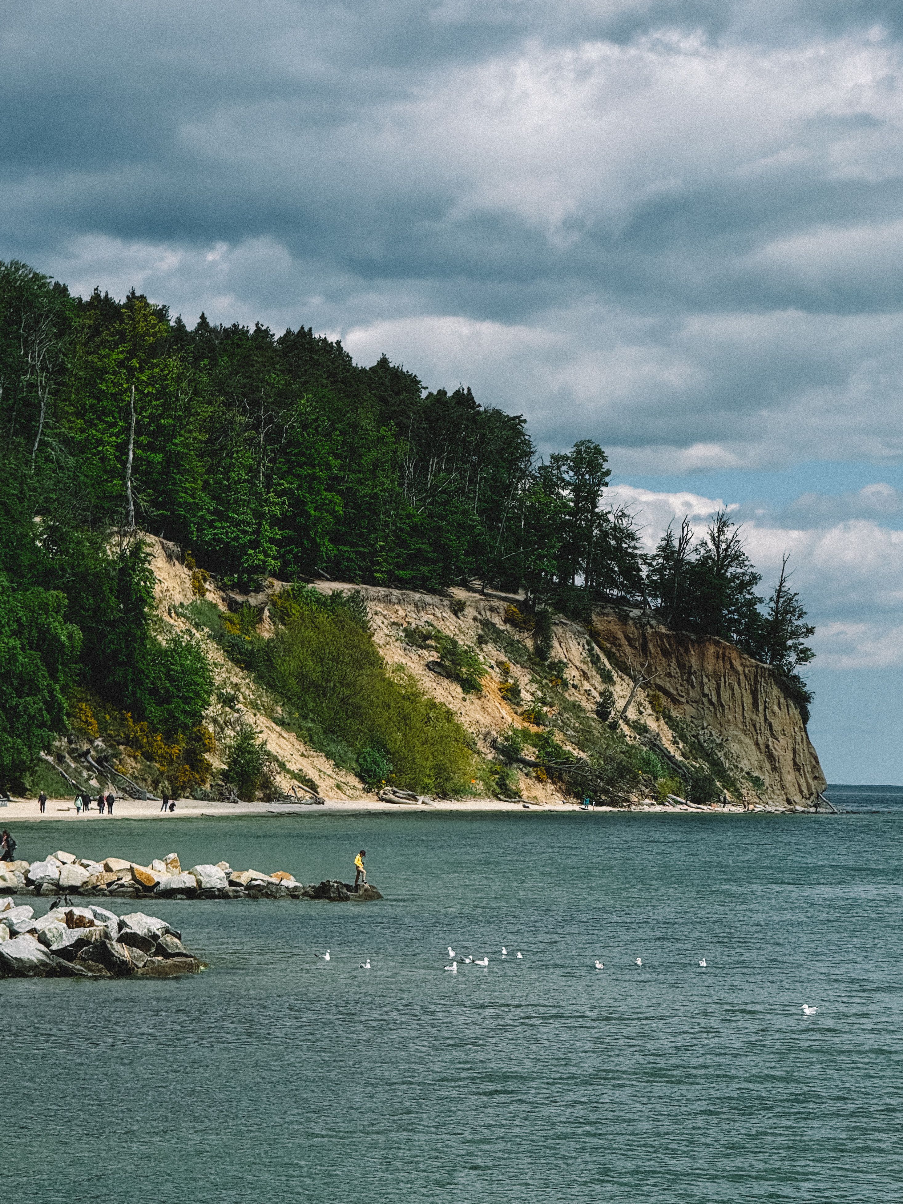 Scenic Cliffs and Seascape at a Rocky Shoreline · Free Stock Photo