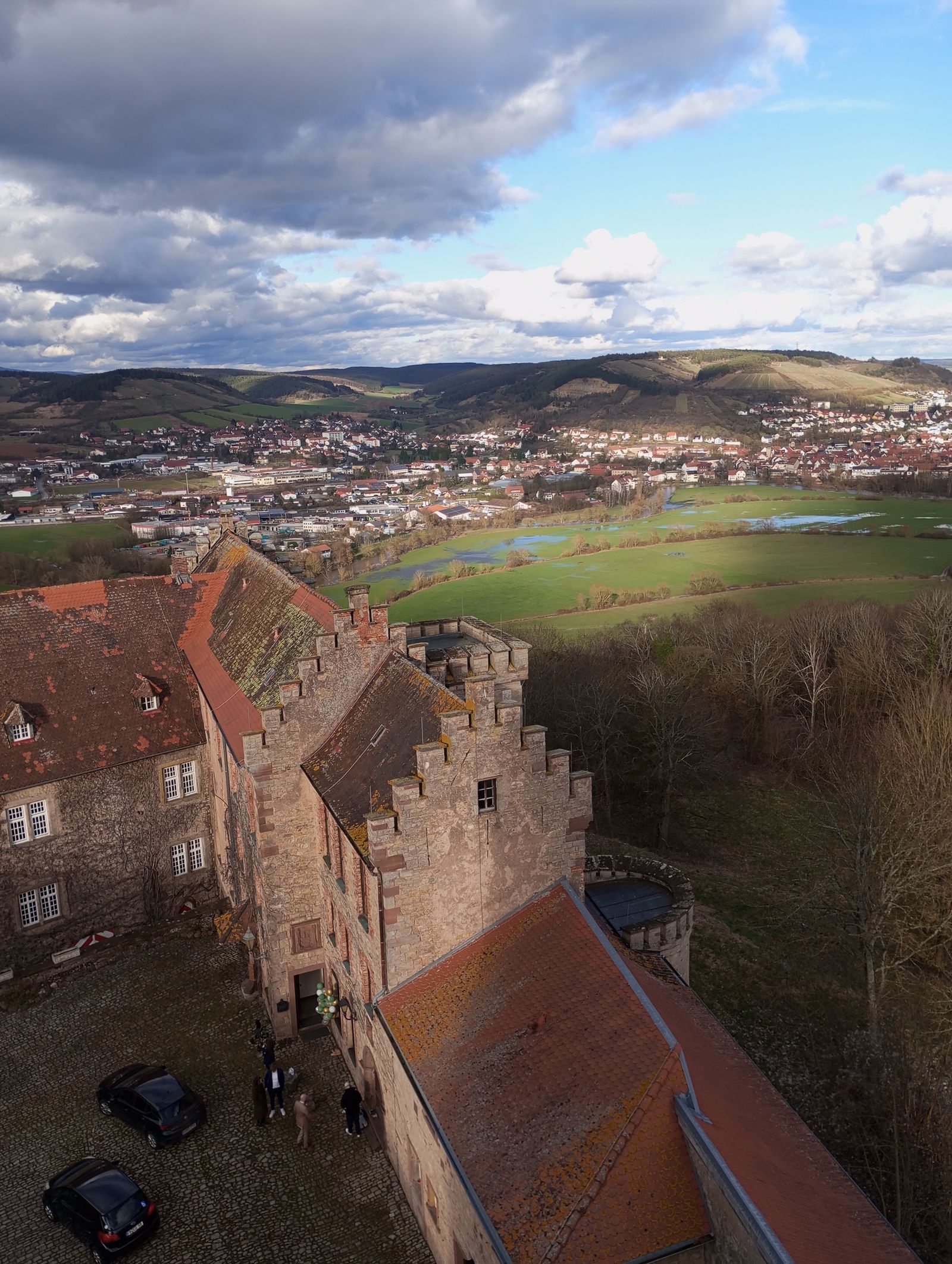 Aerial+View+Of+Montclair+Castle,+Saarland,+Germany Photos, Download The ...