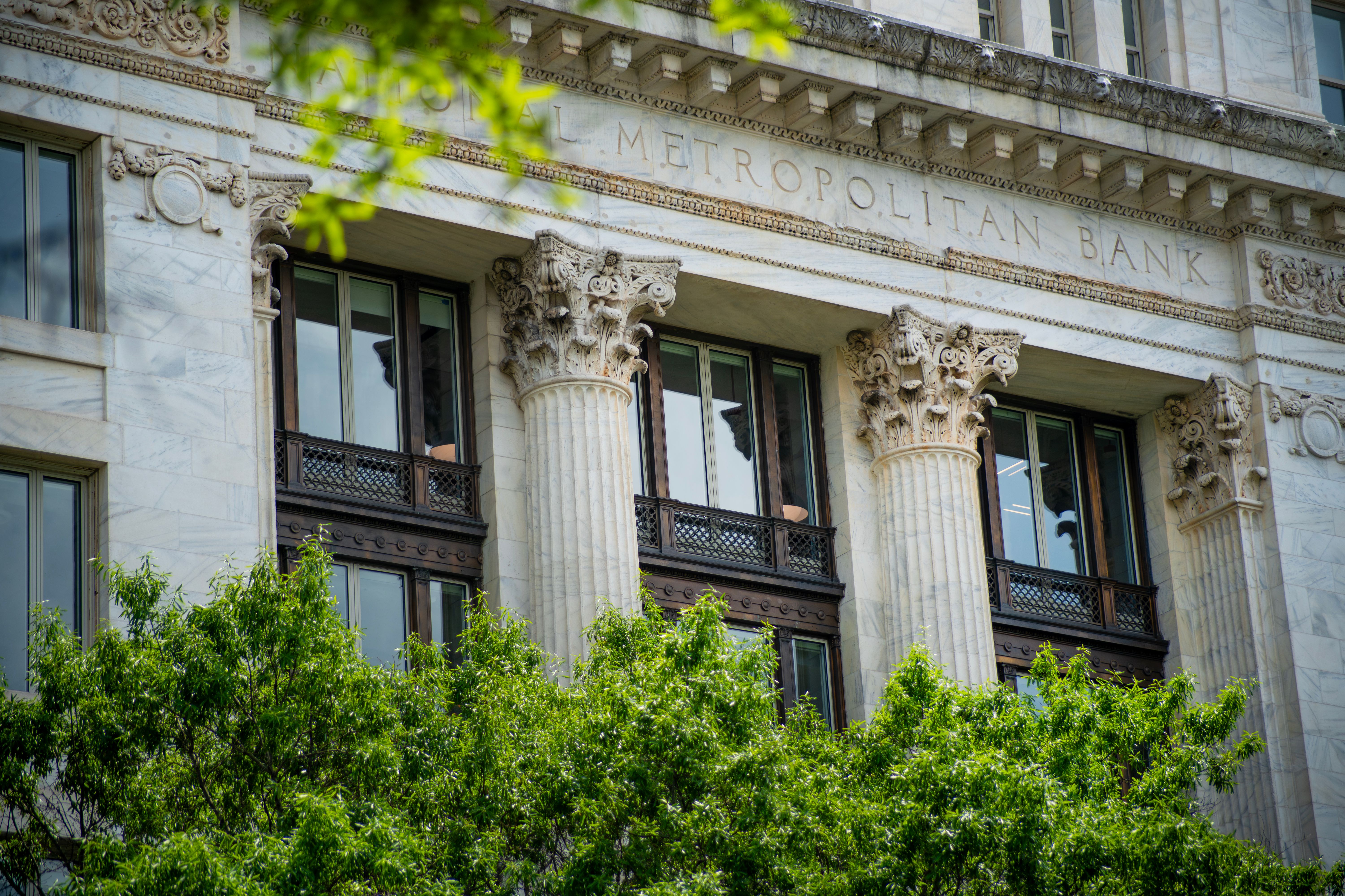 Neoclassical Architecture of Metropolitan Bank · Free Stock Photo
