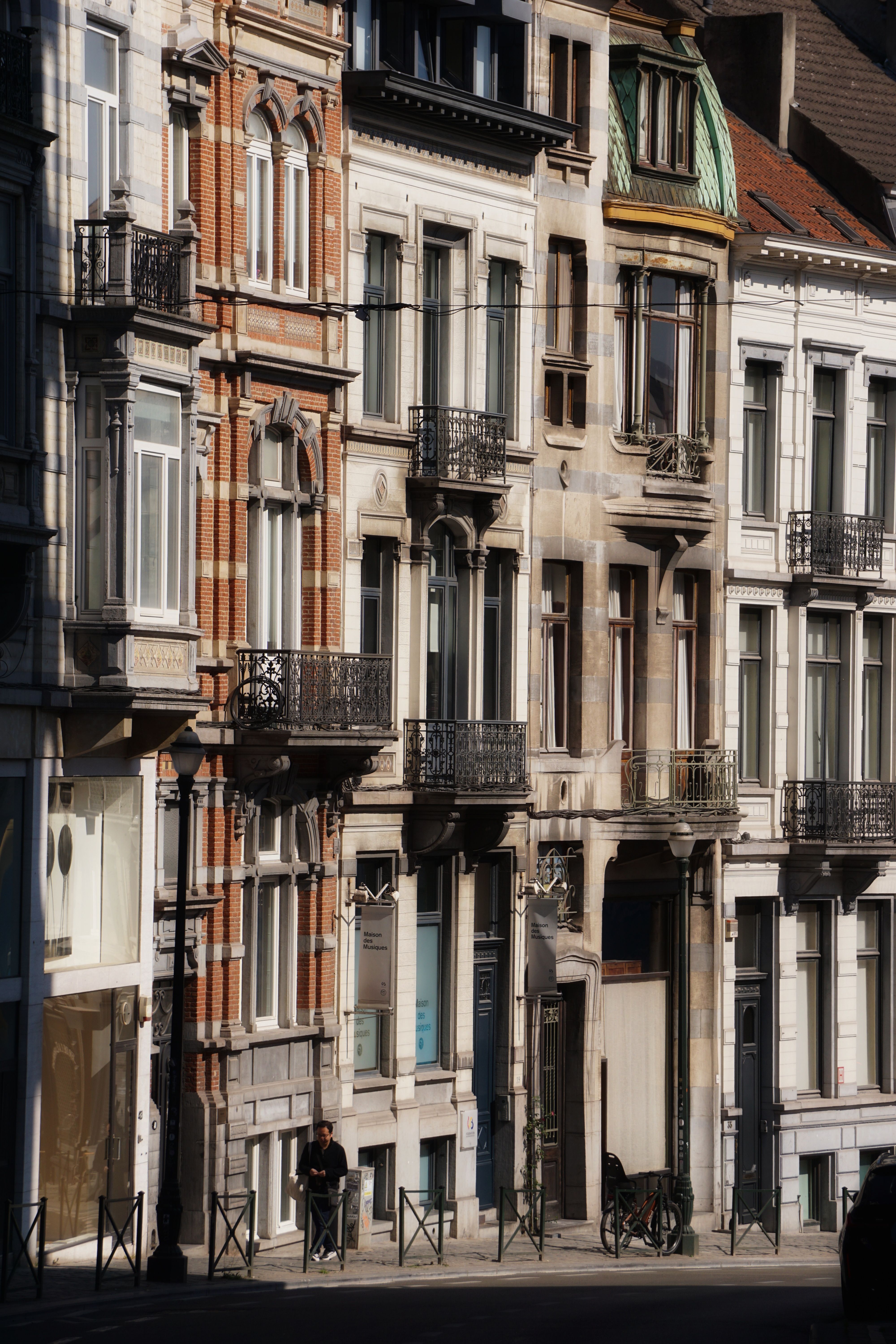 Historic Architecture in Brussels Street Scene · Free Stock Photo
