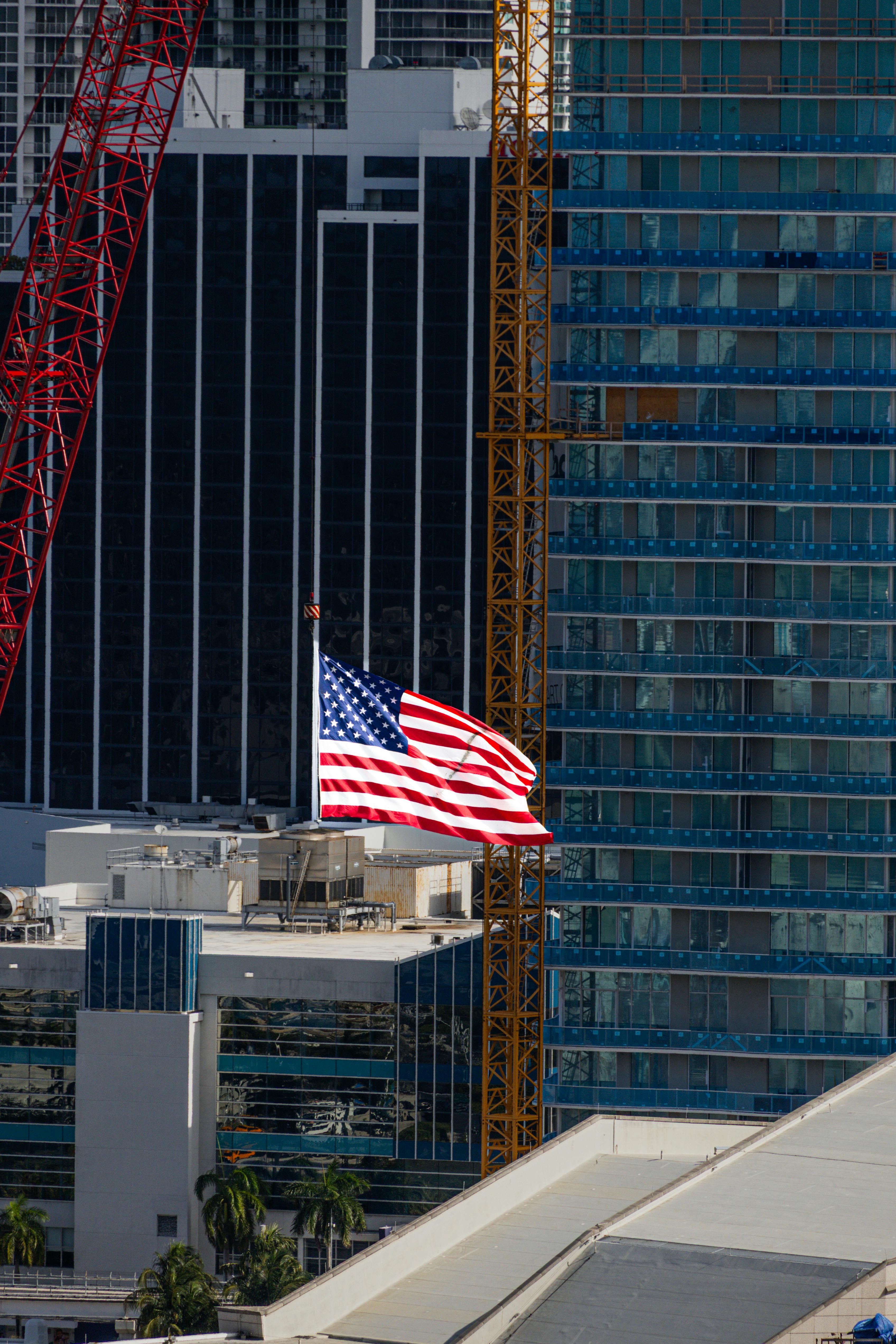 United States Flag Rising Photos, Download The BEST Free United States ...