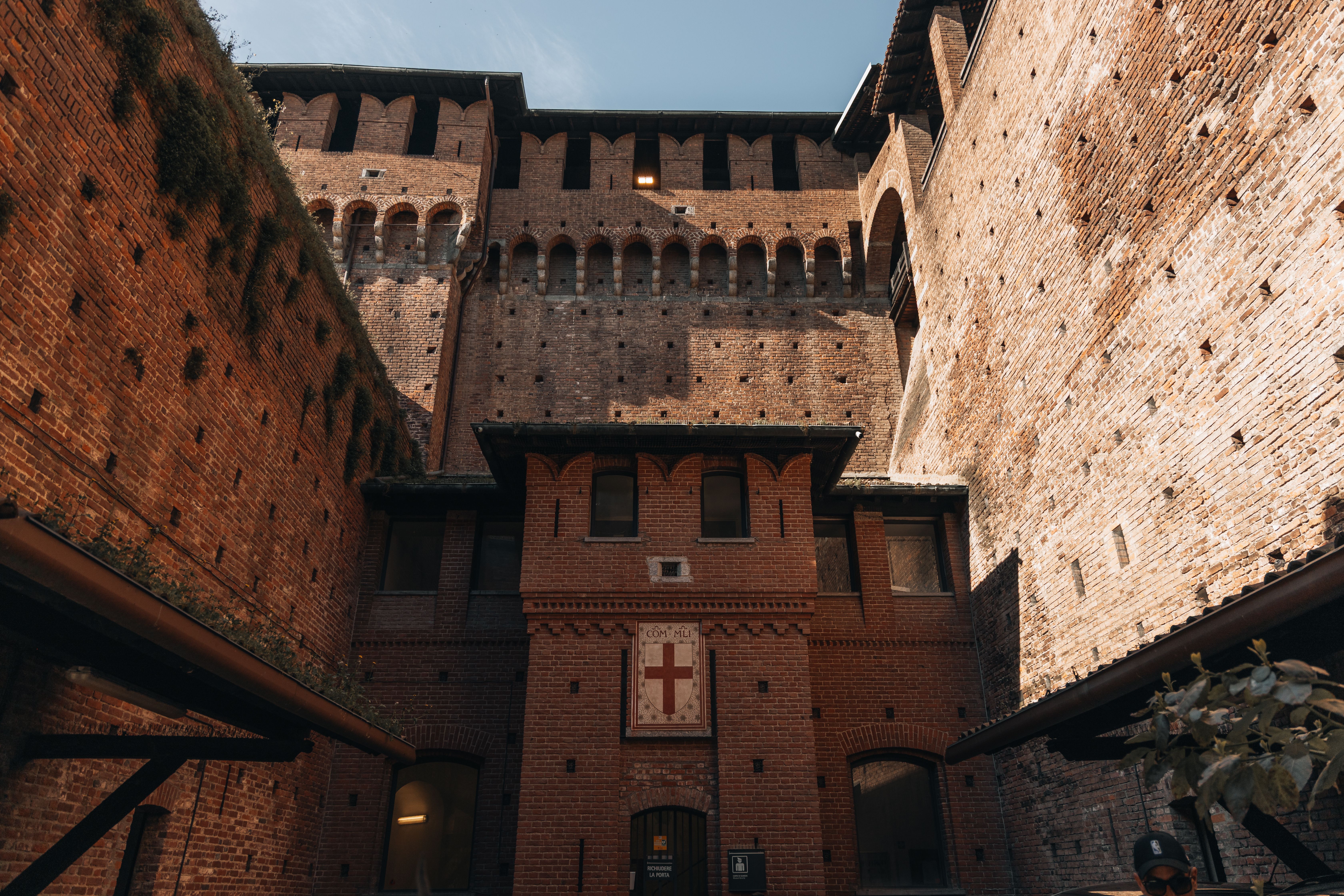 Medieval Brick Architecture in Italy's Milan · Free Stock Photo