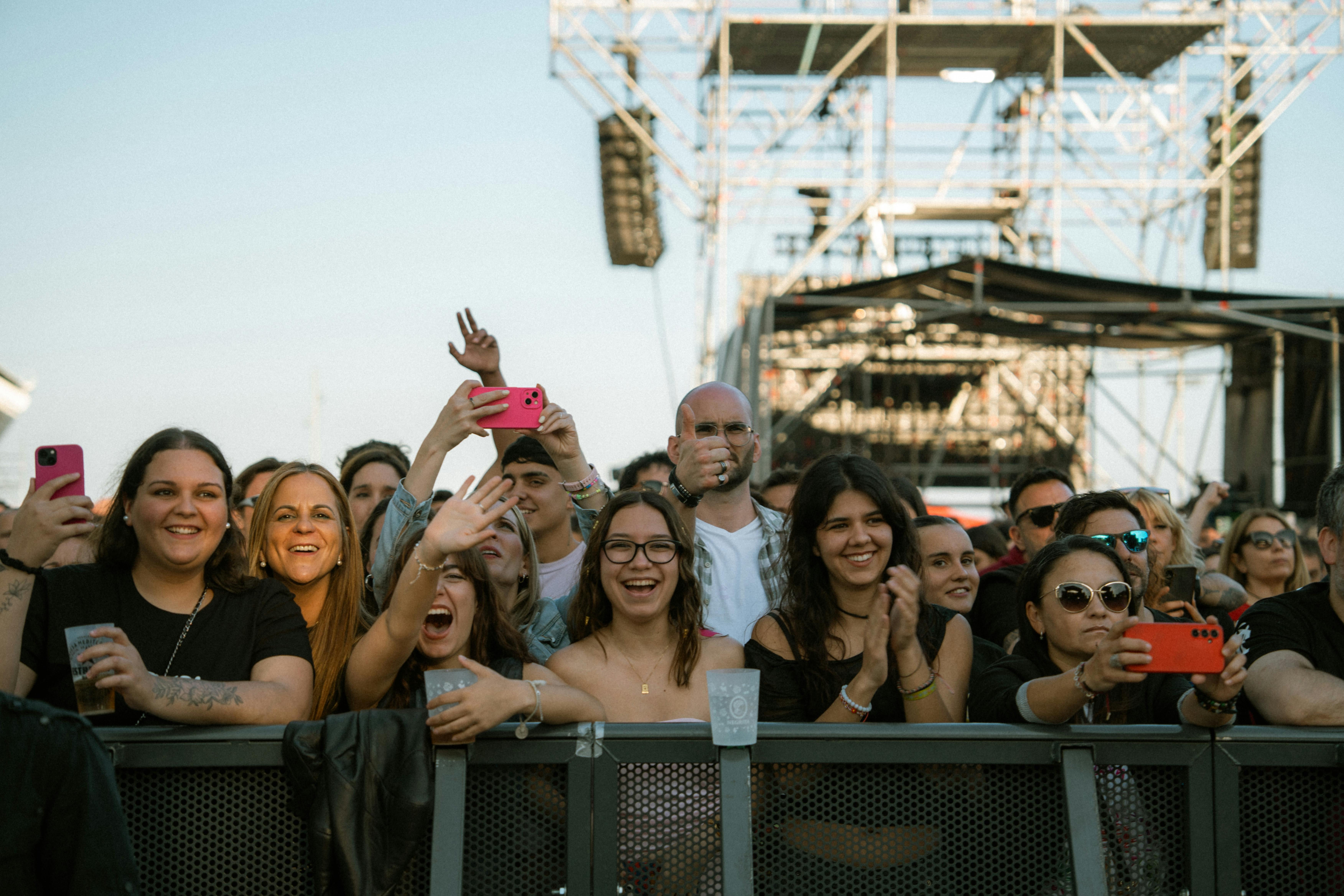Excited Concert Crowd Enjoying Live Music · Free Stock Photo