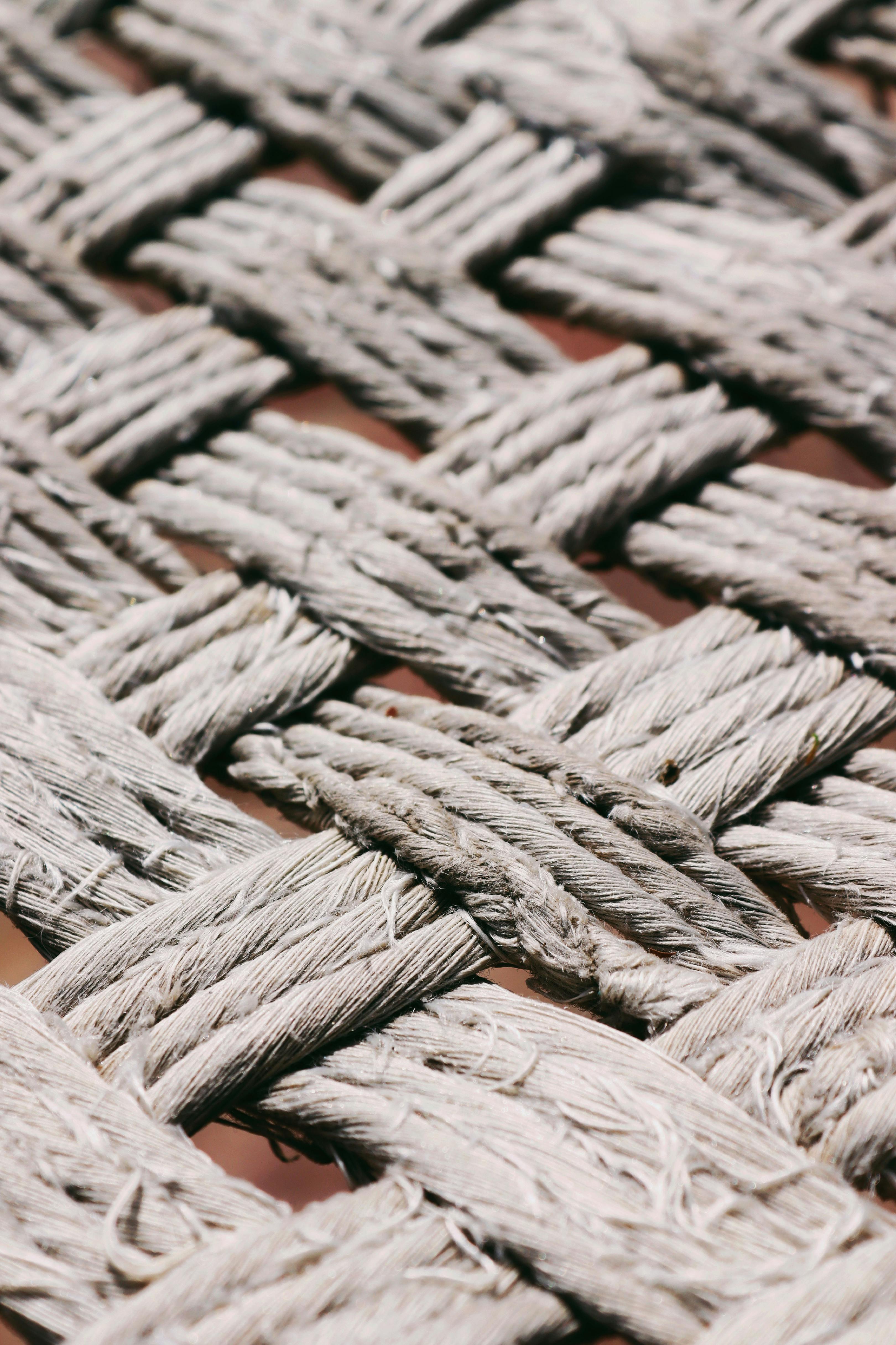 Close-up of Traditional Charpai Weaving · Free Stock Photo