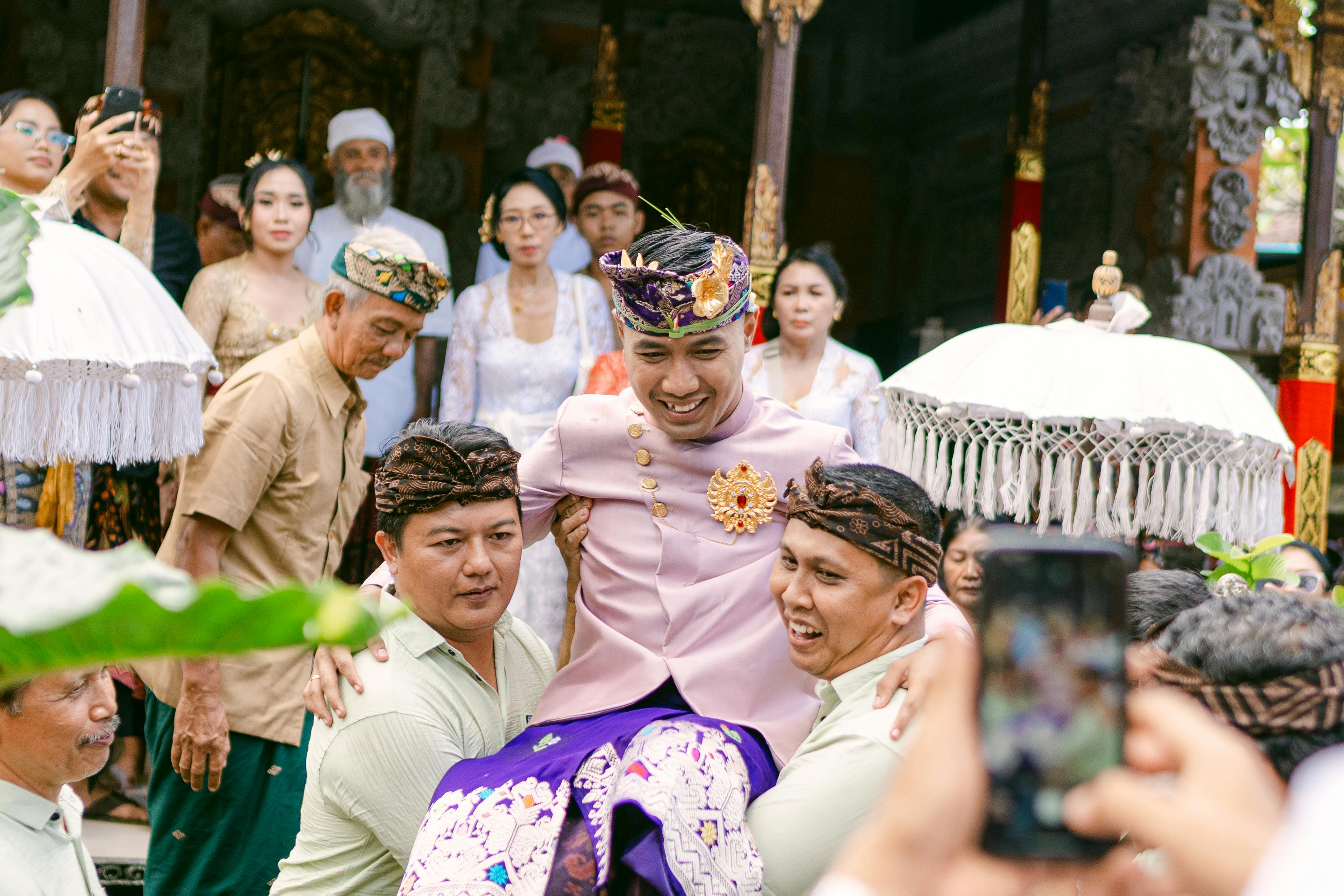 Traditional Balinese Wedding Ceremony · Free Stock Photo