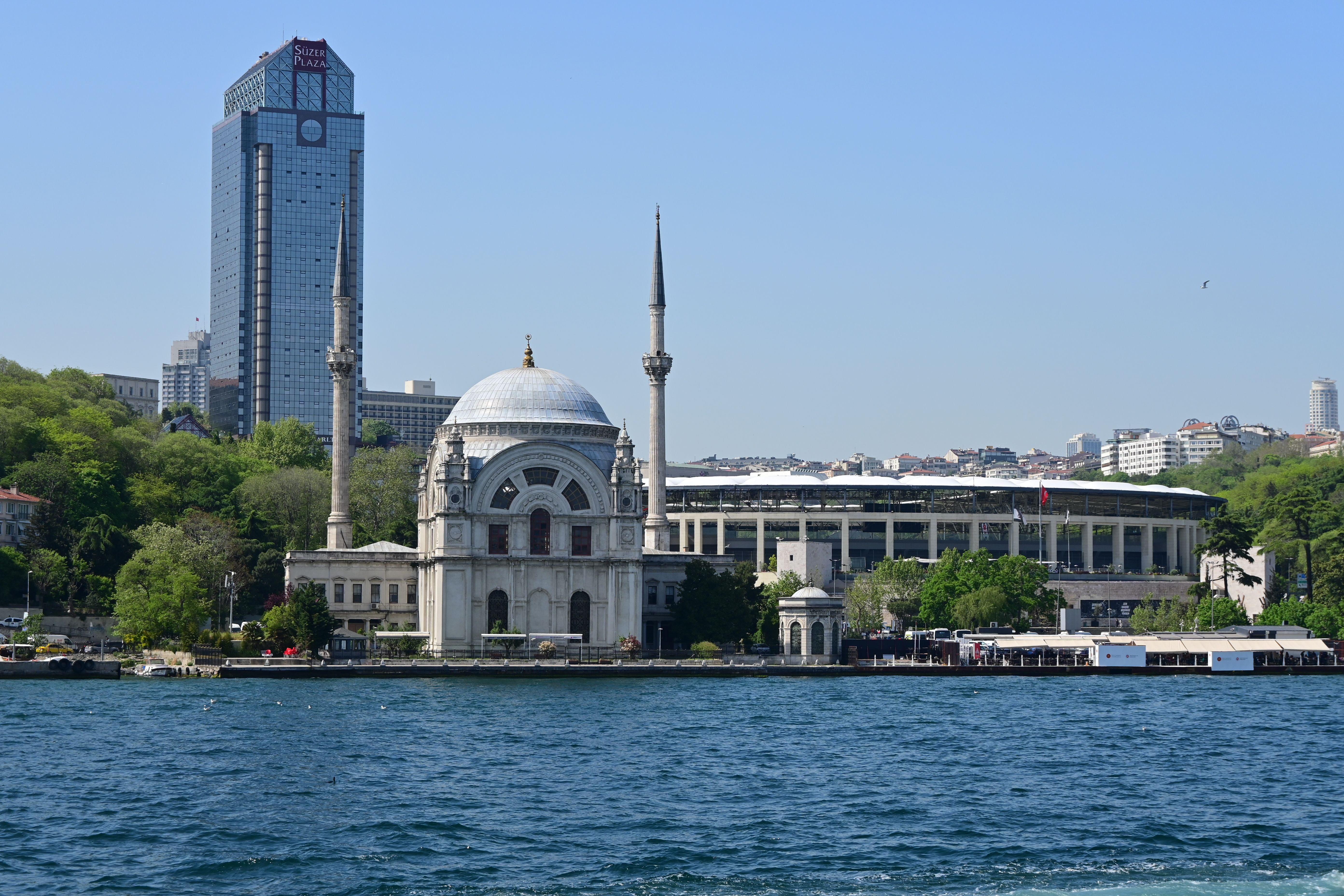 Ortaköy Mosque and Bosphorus in Istanbul · Free Stock Photo