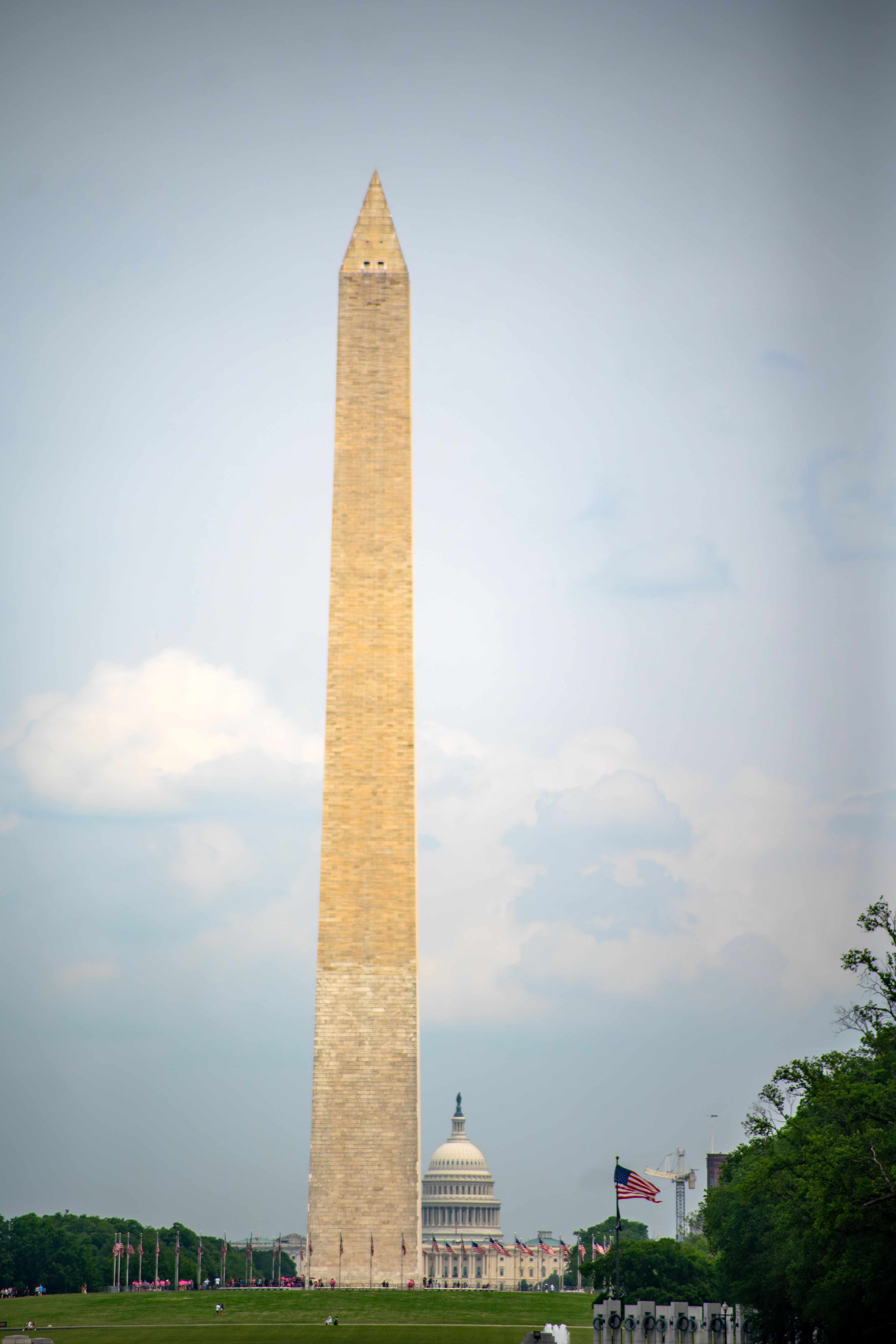 Washington Monument at Sunrise in Washington, D.C. · Free Stock Photo