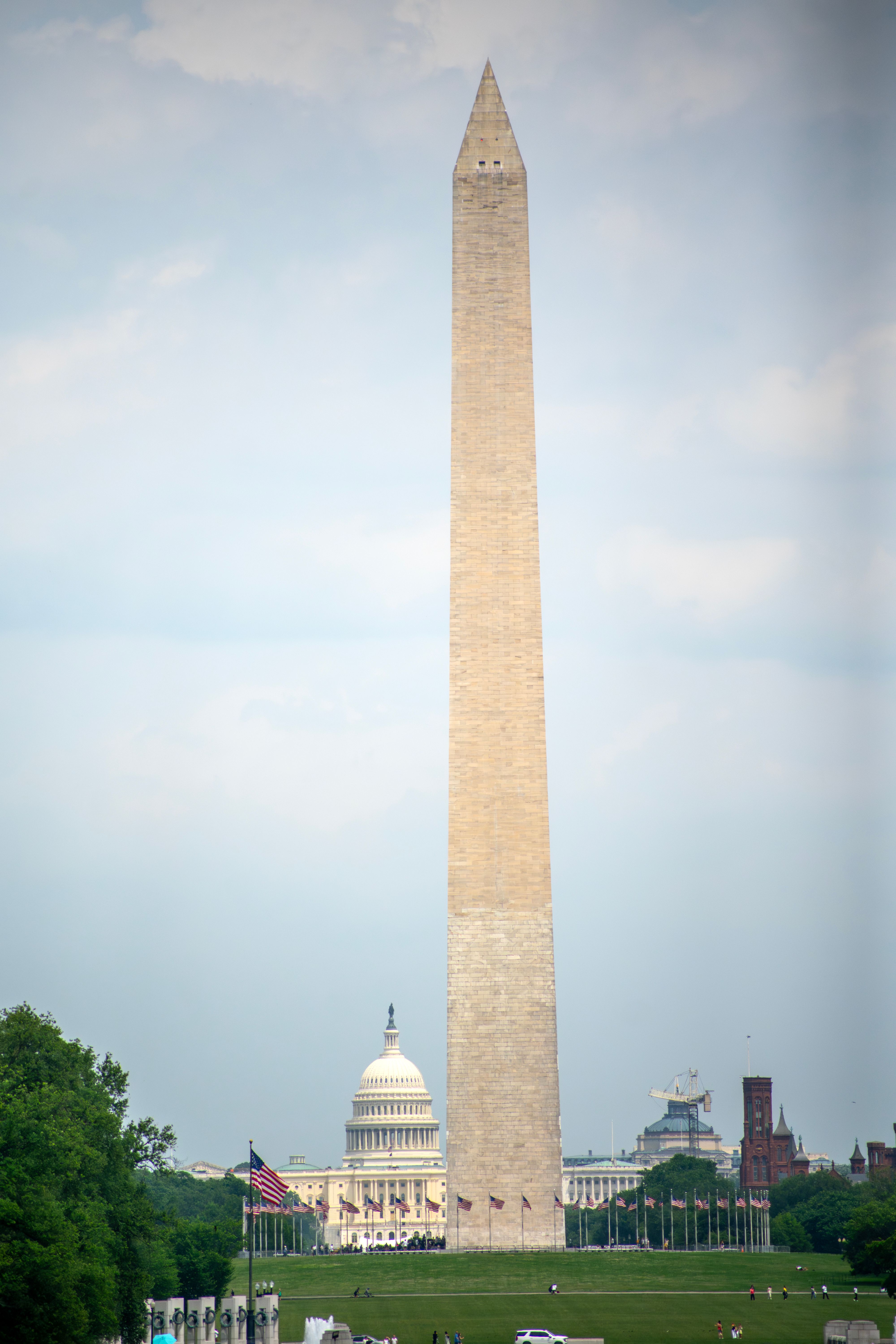 Washington Monument with US Capitol in View · Free Stock Photo