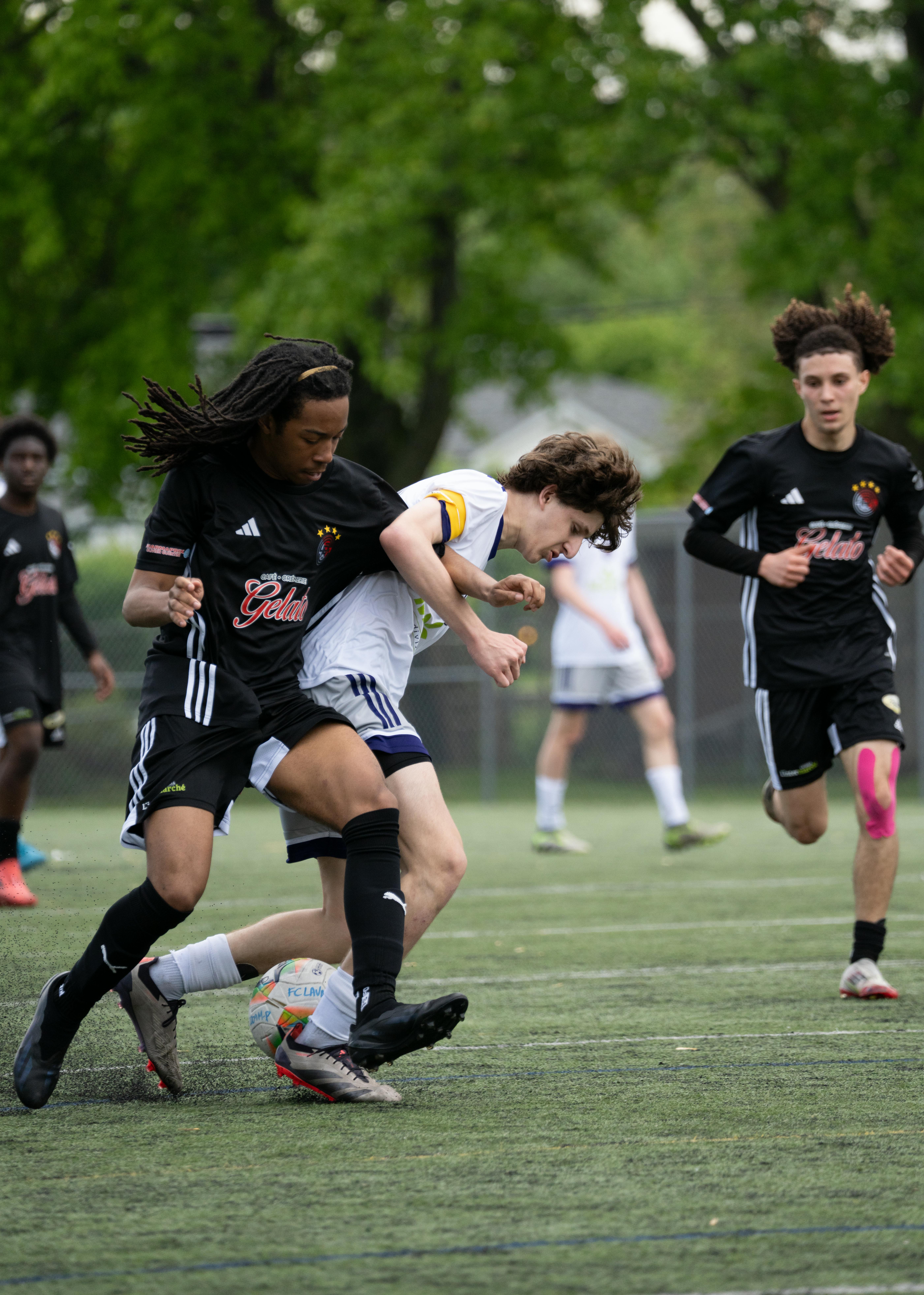 Youth Soccer Players Competing in Laval, Quebec · Free Stock Photo