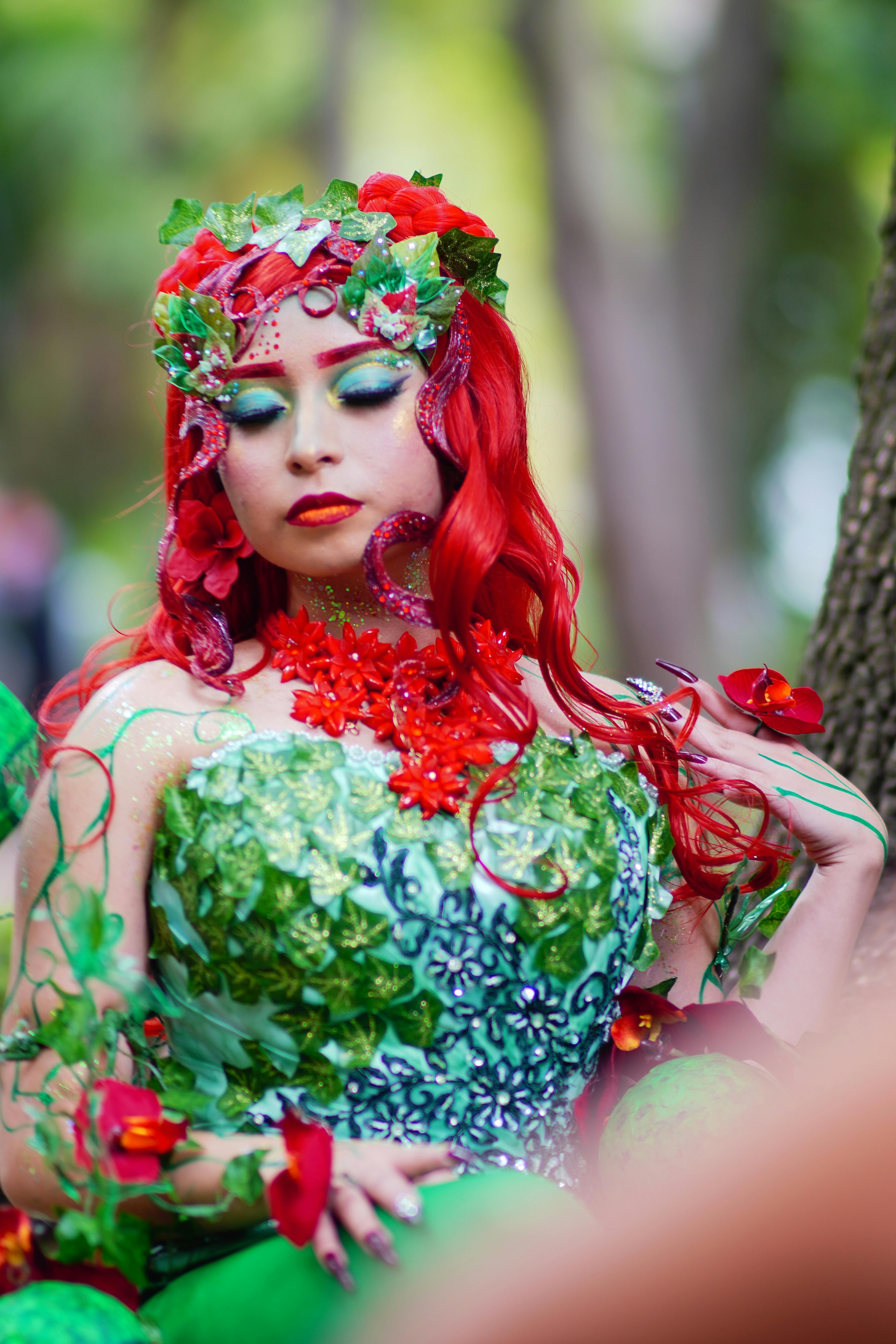 Enchanted Forest Cosplay Portrait of Woman · Free Stock Photo