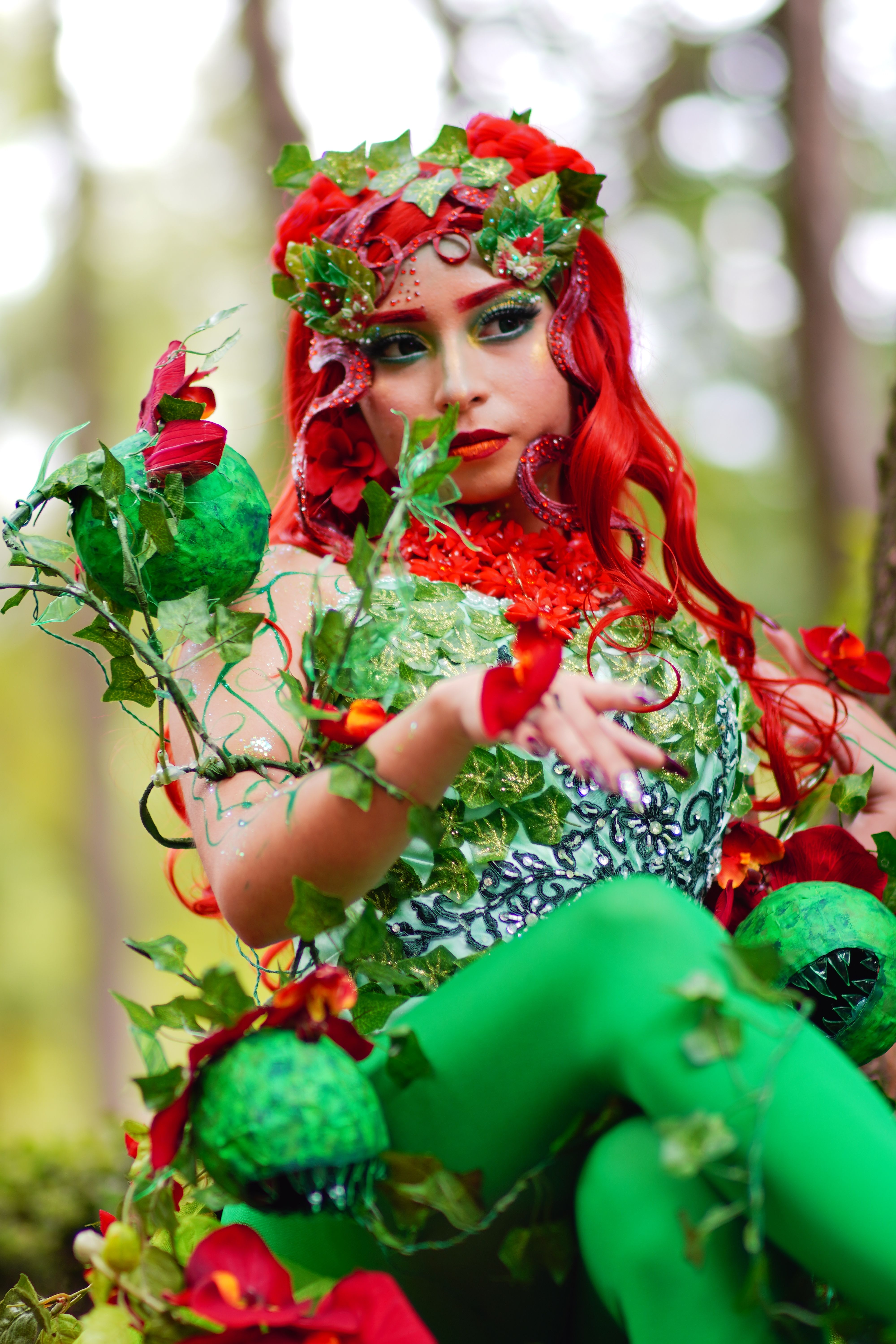 Fantasy Cosplay in Enchanted Forest Setting · Free Stock Photo