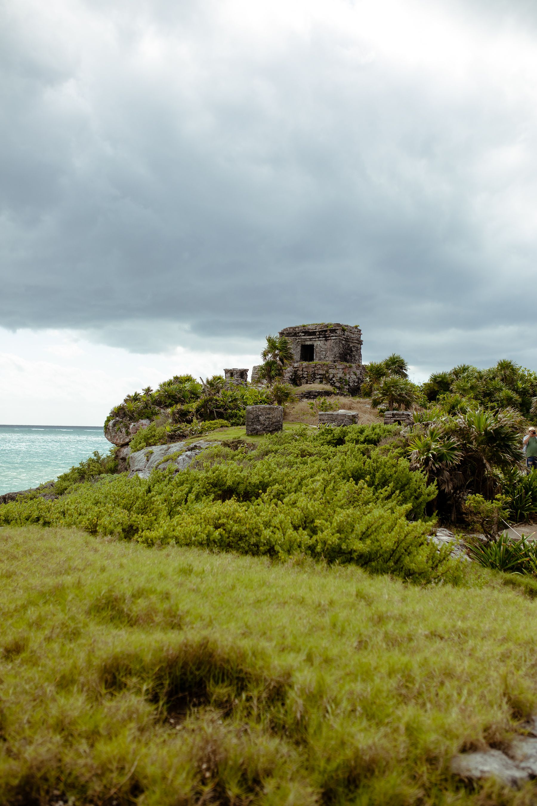 Ancient Ruins Overlooking the Caribbean Sea · Free Stock Photo