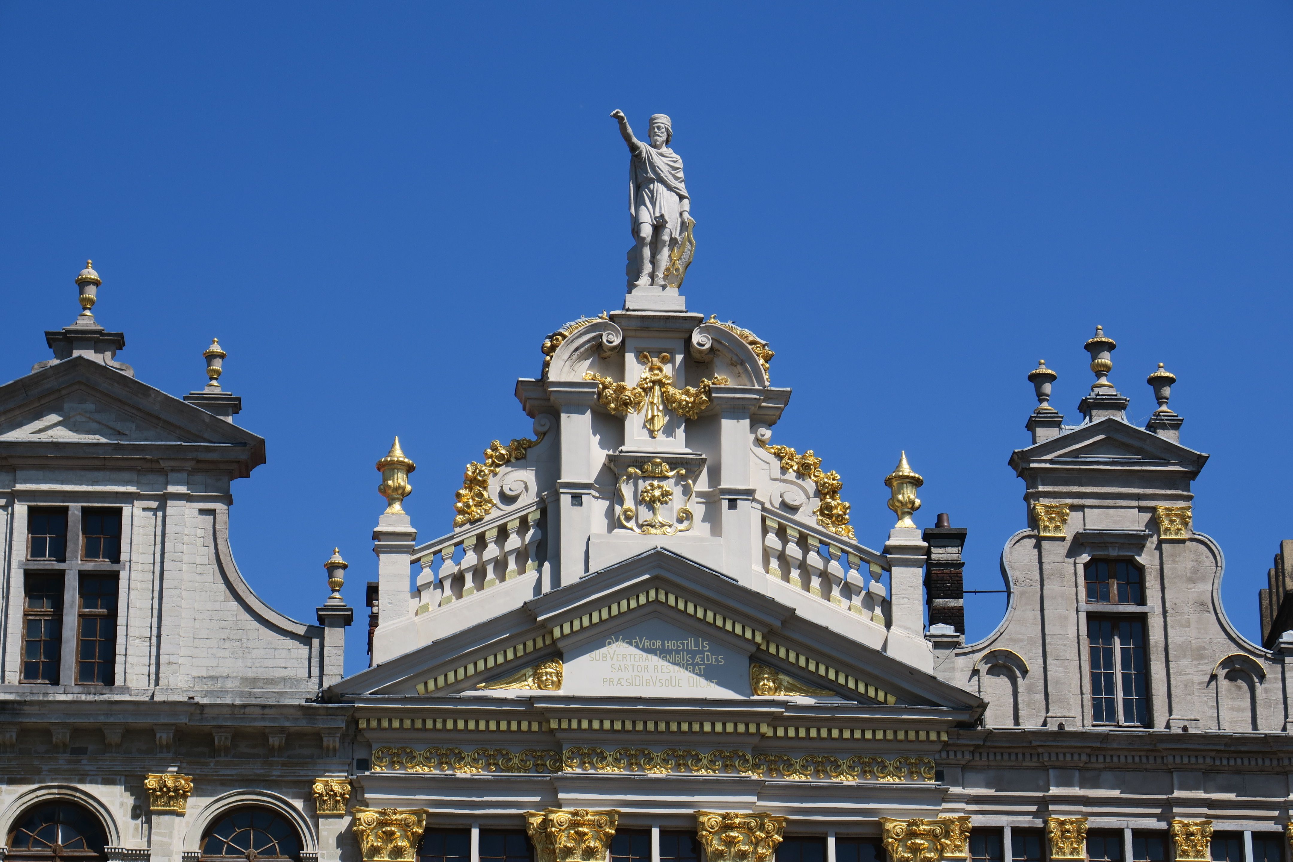 Baroque Architecture on Brussels Grand Place · Free Stock Photo