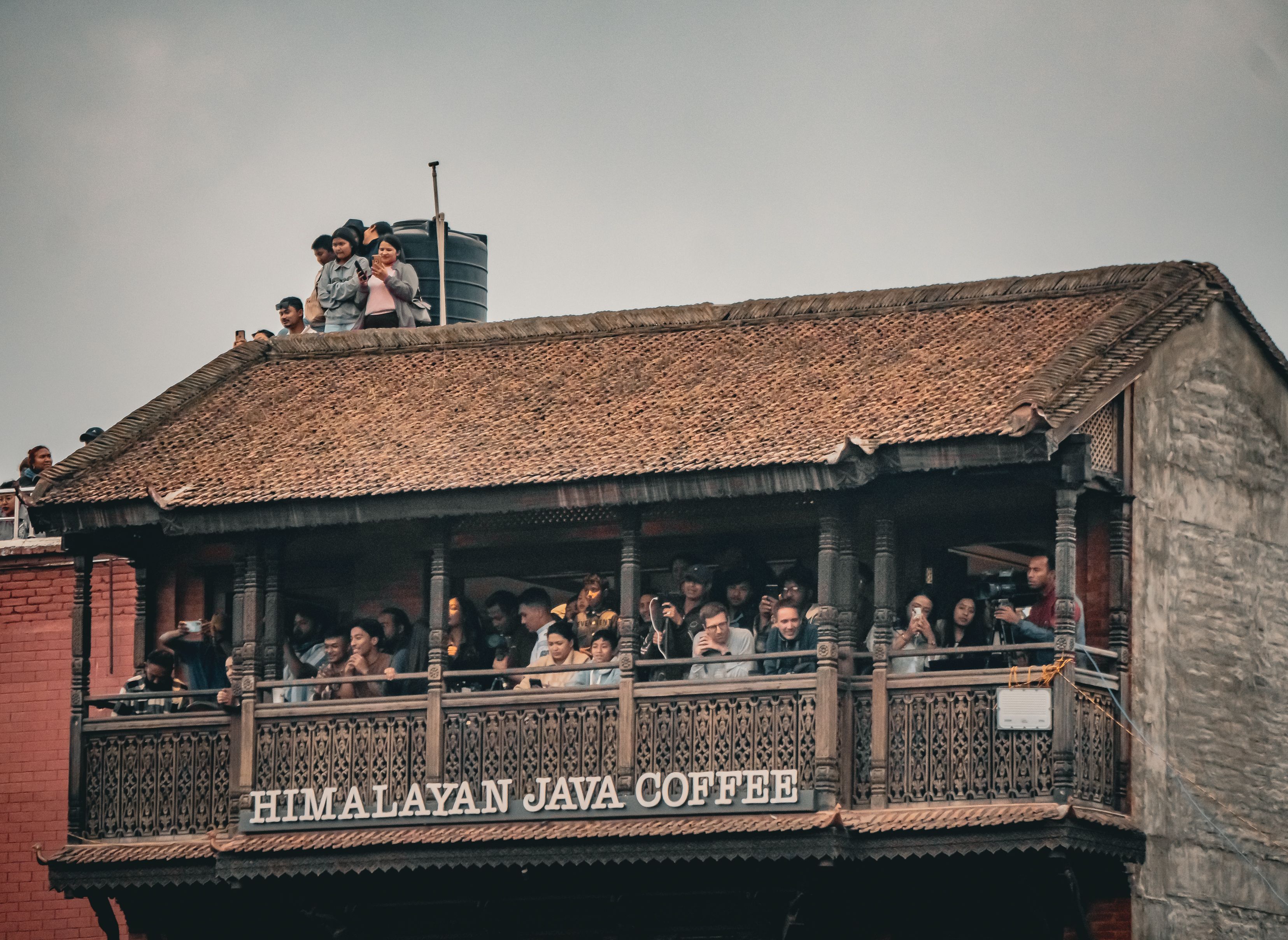 Historic Terrace Café in Kathmandu, Nepal · Free Stock Photo