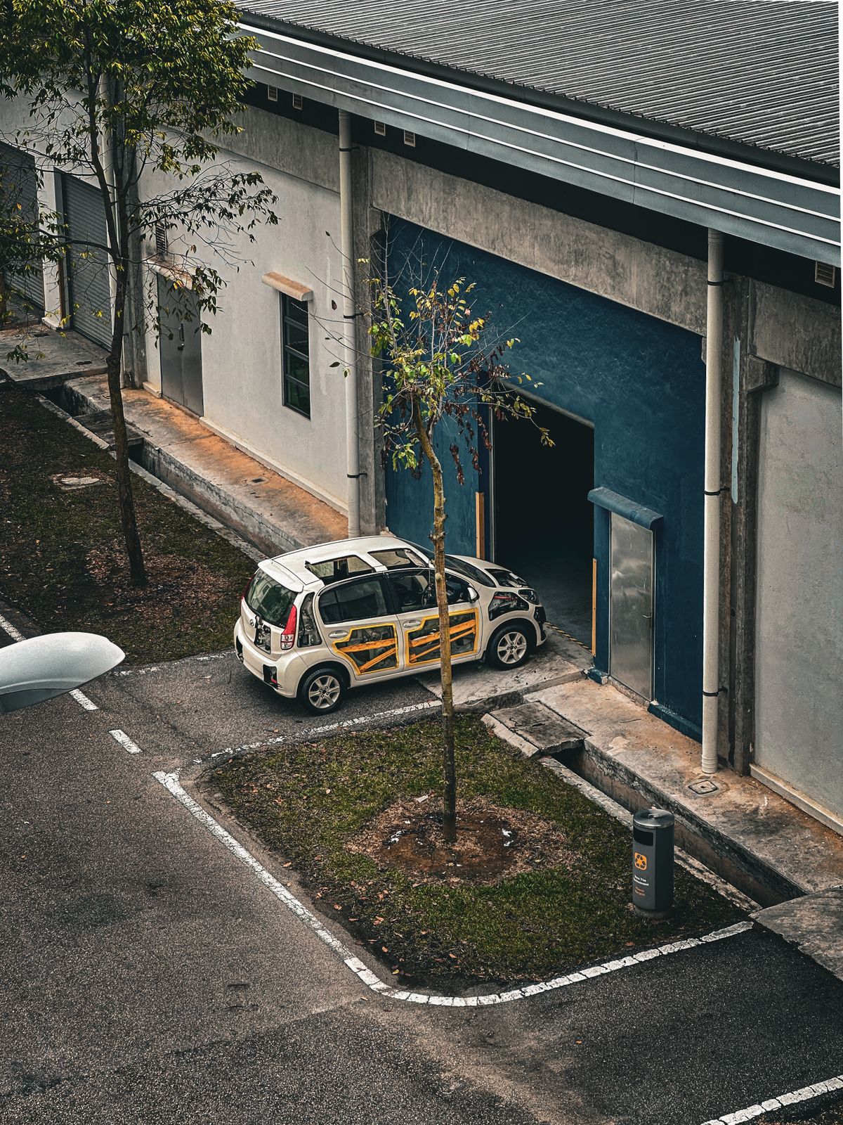 Parking Lot Across From Building Photos, Download The BEST Free Parking ...