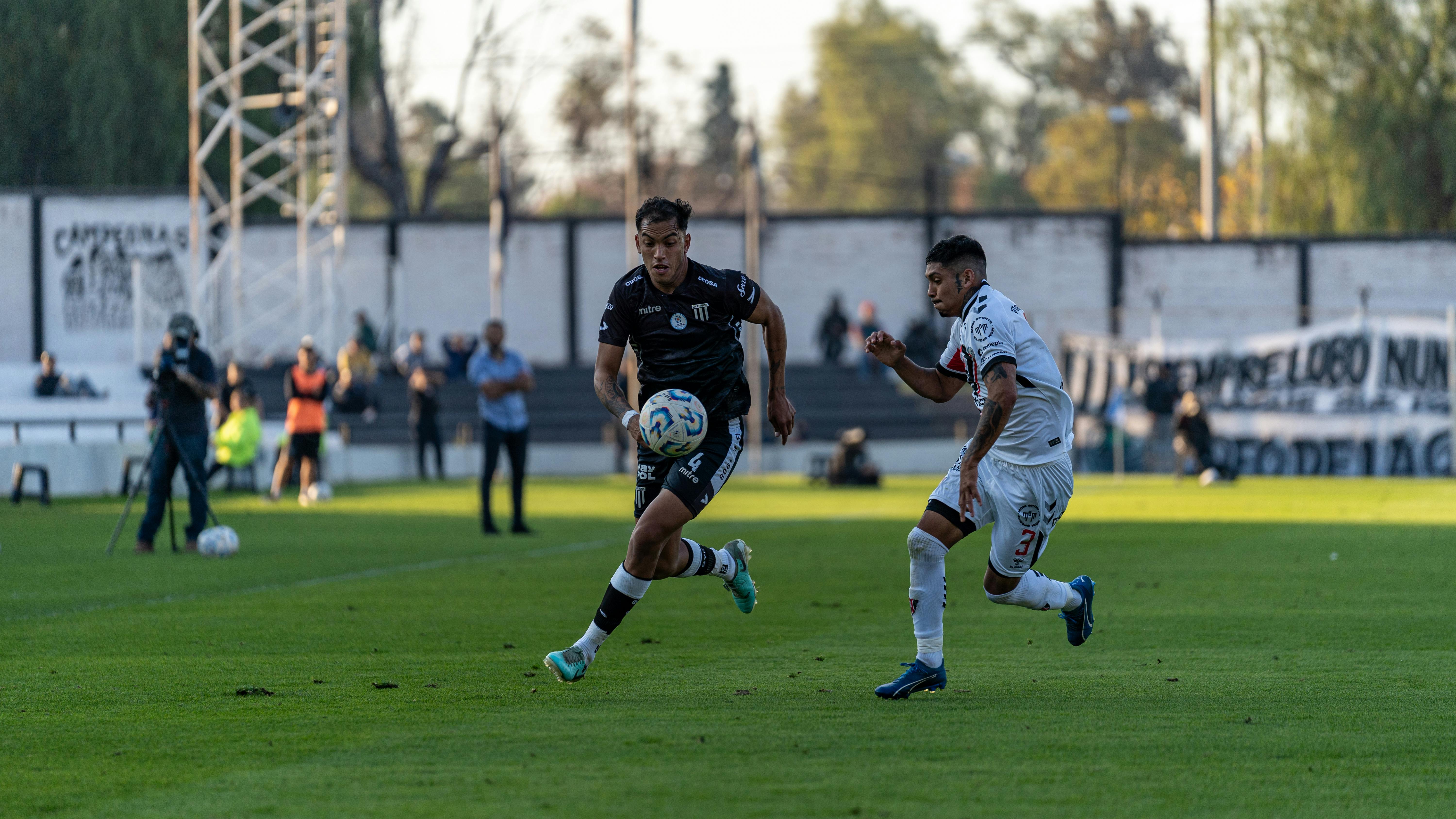 Dramatic Football Match Action Capture · Free Stock Photo
