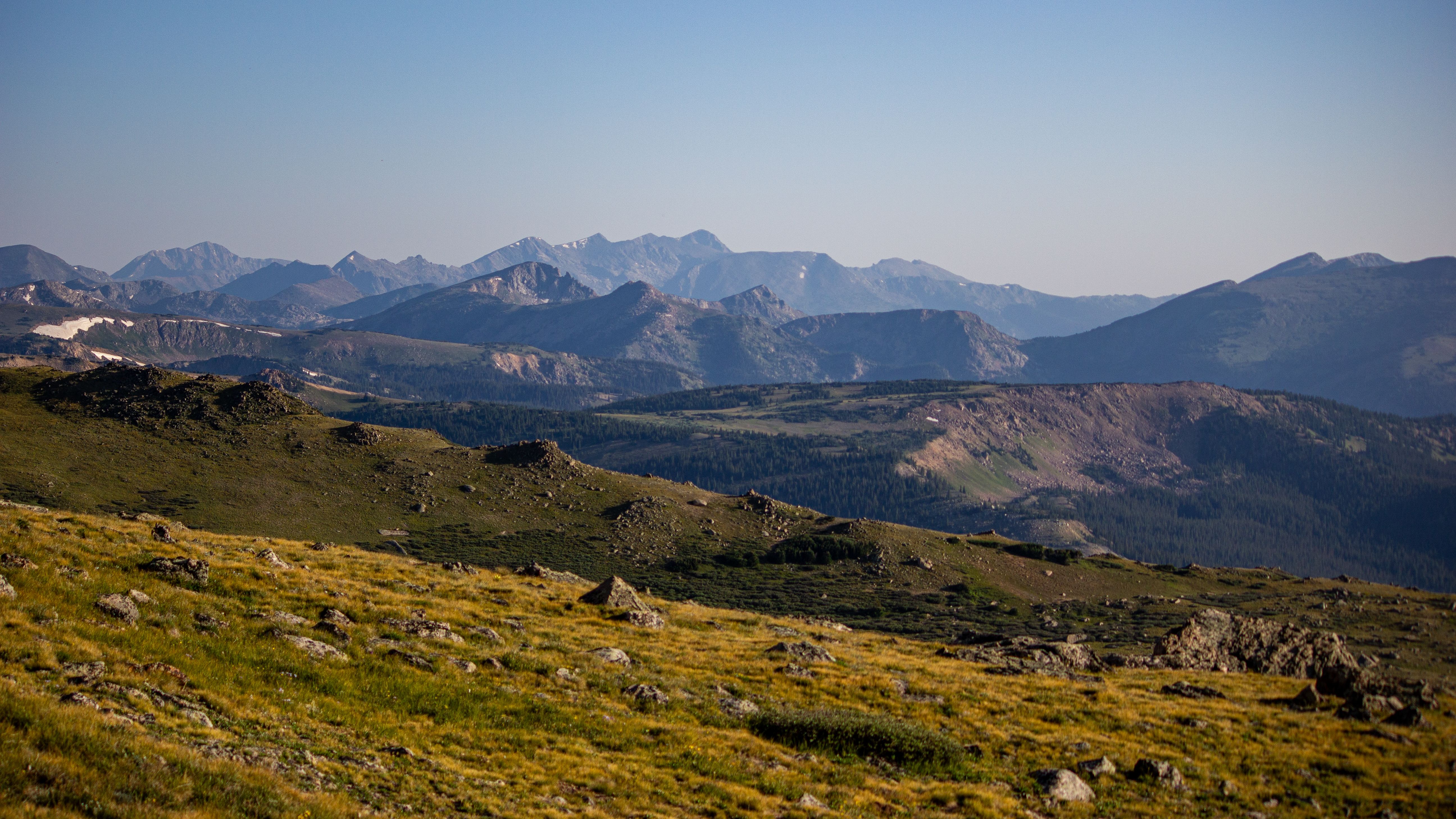 Scenic Rocky Mountain Range in Colorado · Free Stock Photo