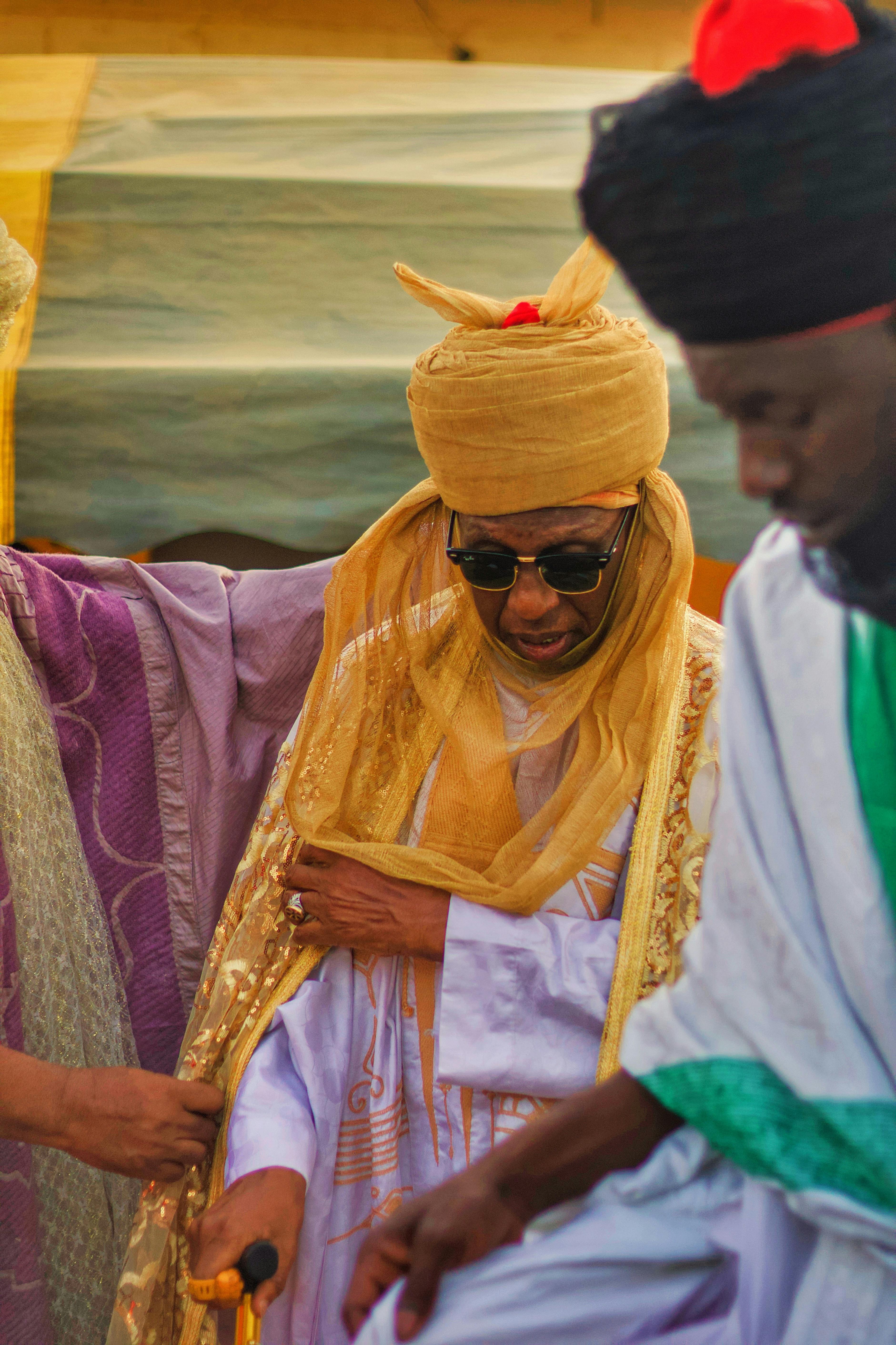 Traditional African Ceremony with Cultural Attire · Free Stock Photo