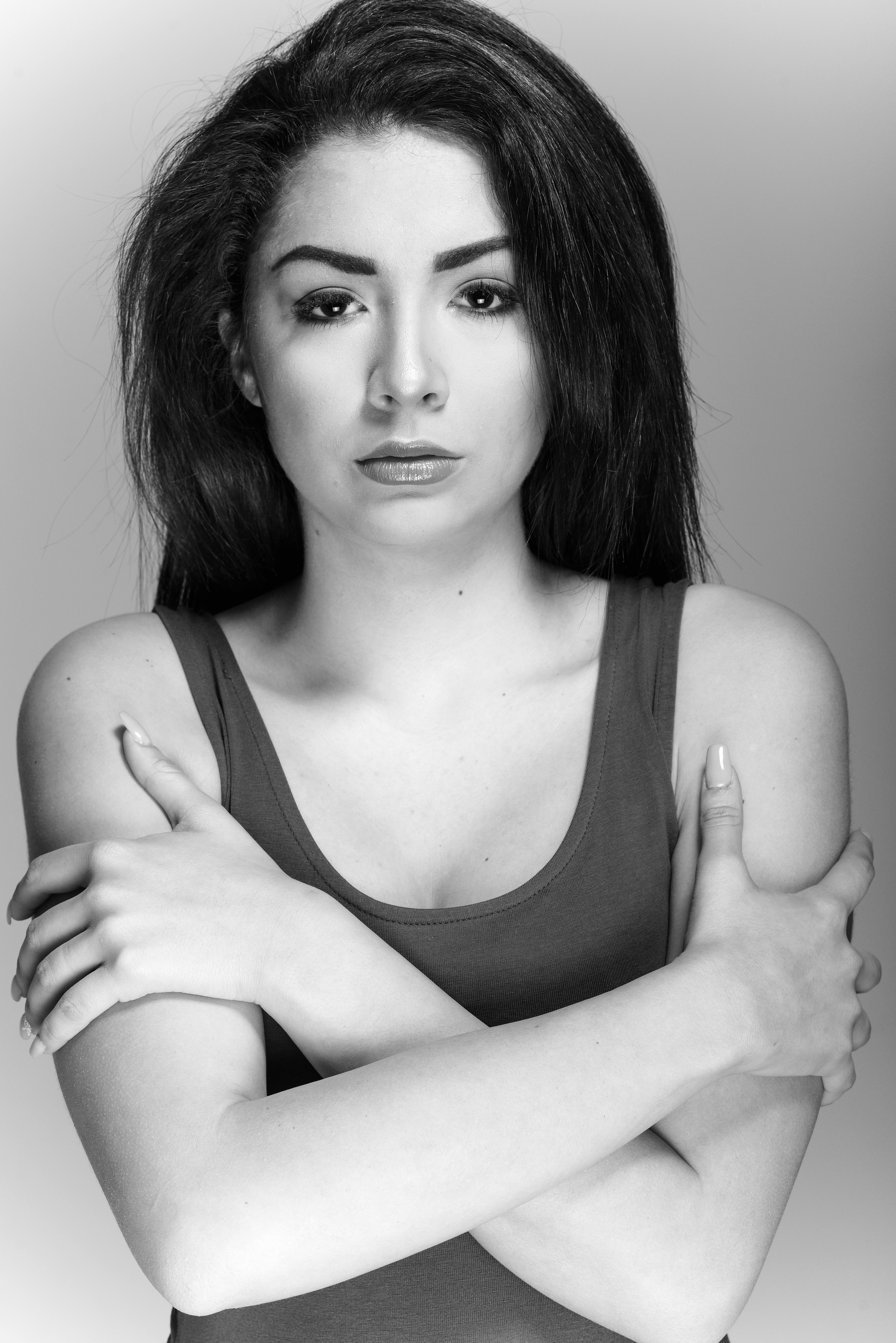 Classic Black and White Female Portrait Photography · Free Stock Photo