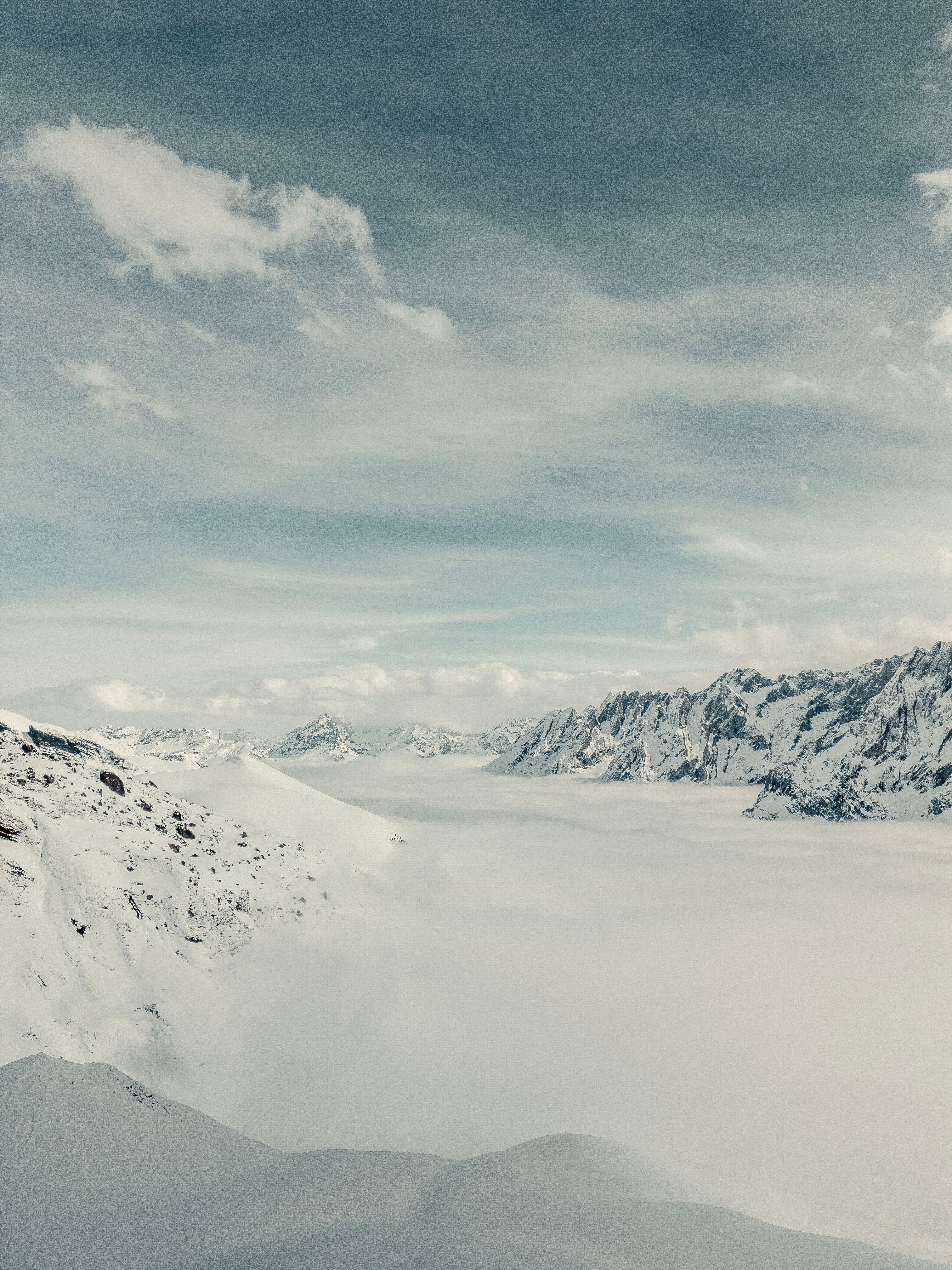 Breathtaking Swiss Alps Winter Landscape · Free Stock Photo